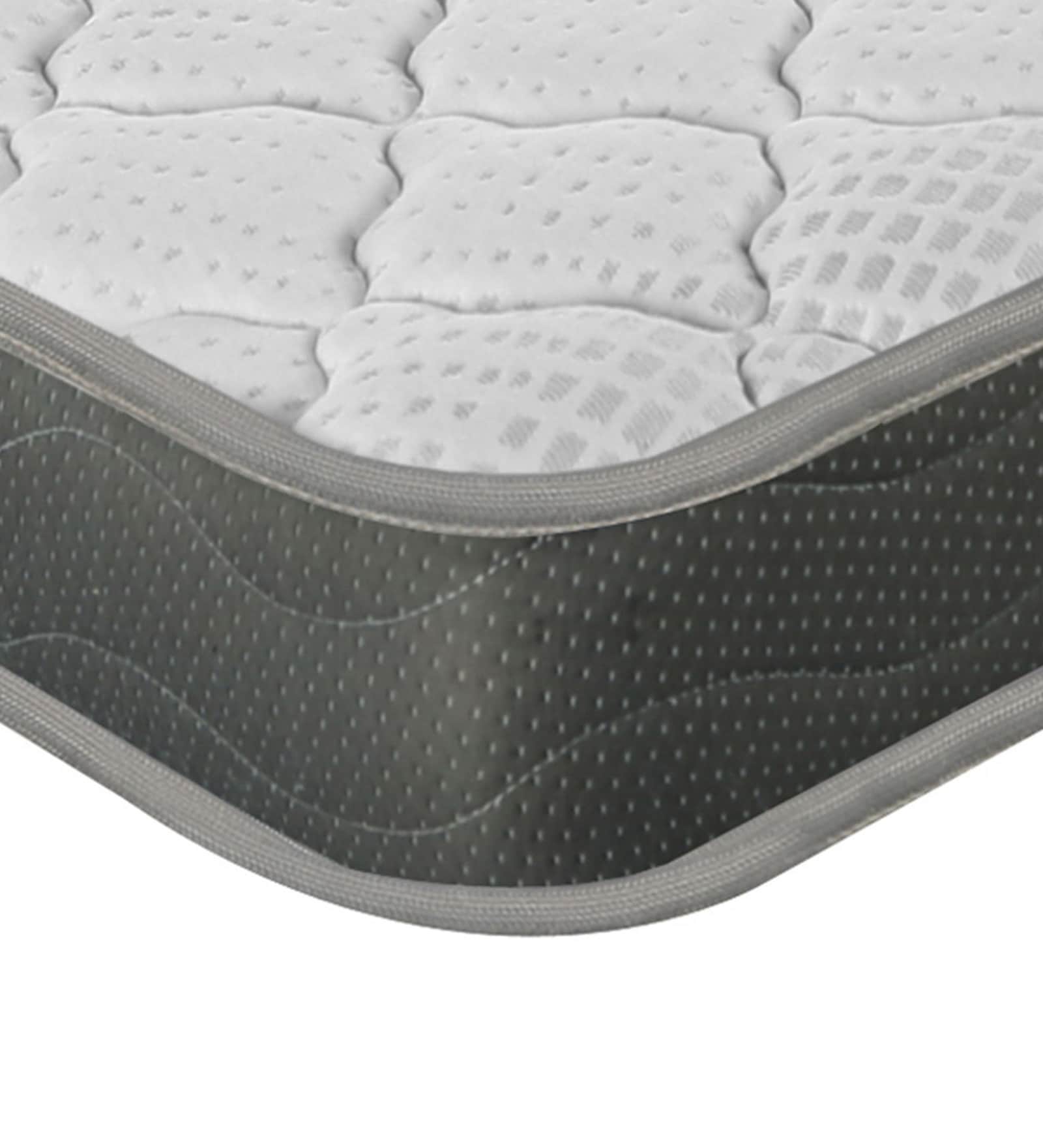 Buy Cumulus Orthopedic 6 inch Rebonded Foam Queen Size Mattress in Grey ...