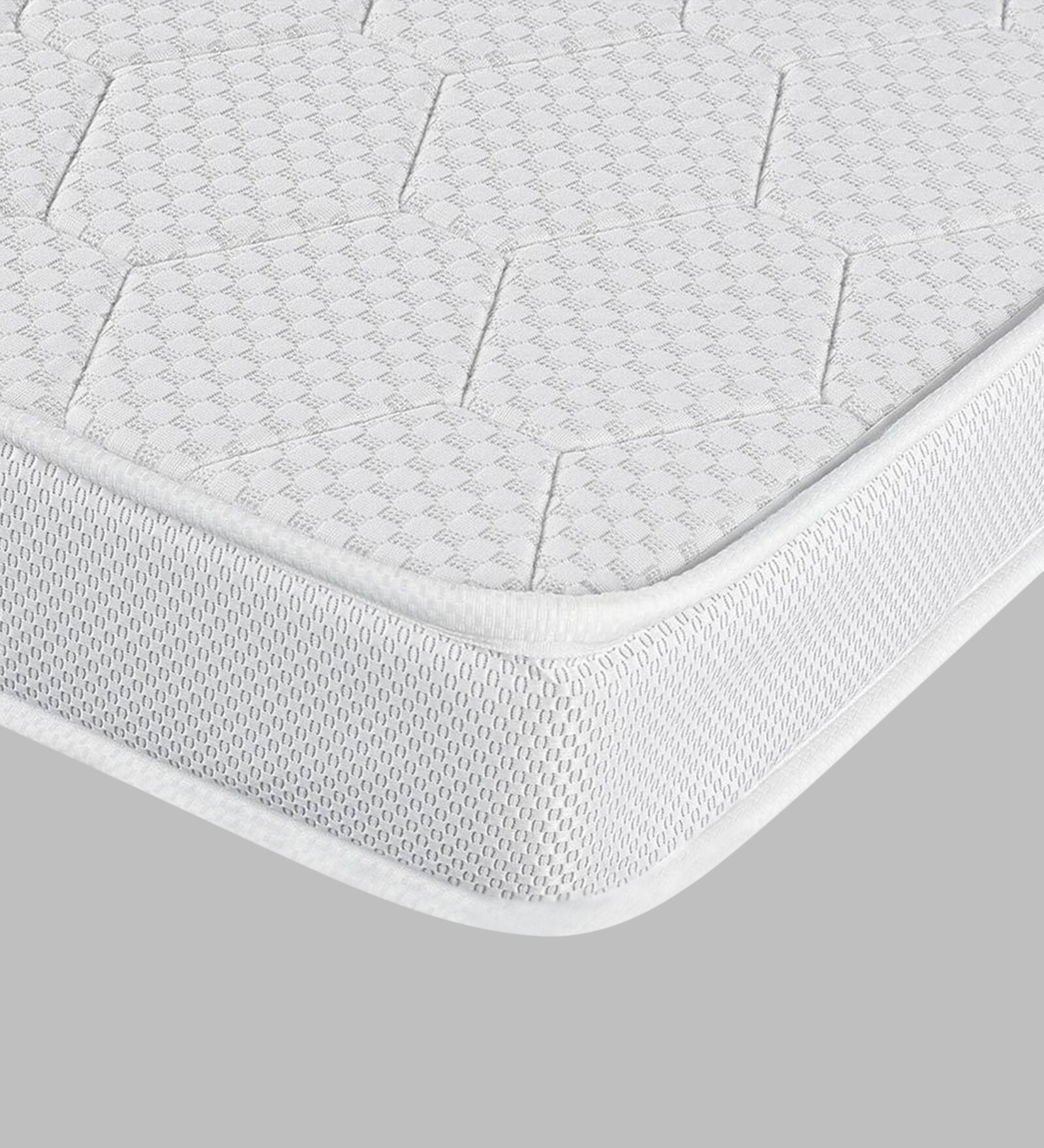 Buy Cumulus Orthopedic 4 inch HR Foam Single Mattress in White Colour ...