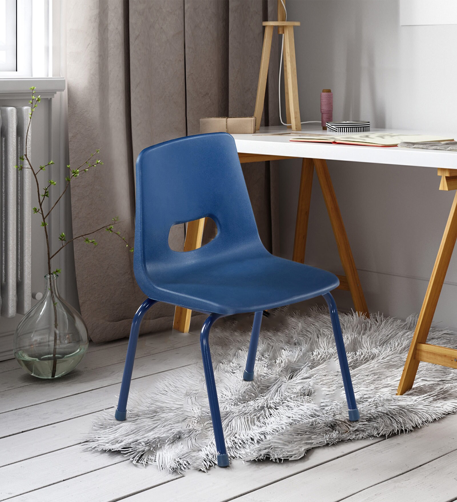 Buy Current Kids Chair in Blue Colour By Nilkamal Online - Infant ...