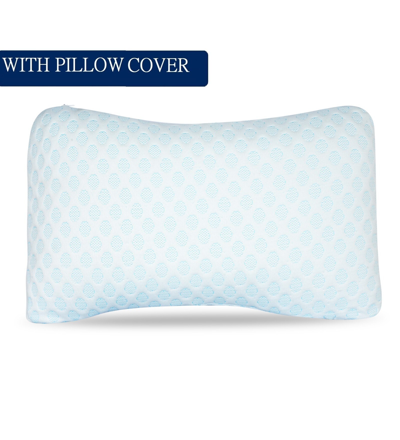 Buy Curved Memory Foam 23 x 14 Inch Pillow at 48% OFF by Dormyo | Pepperfry