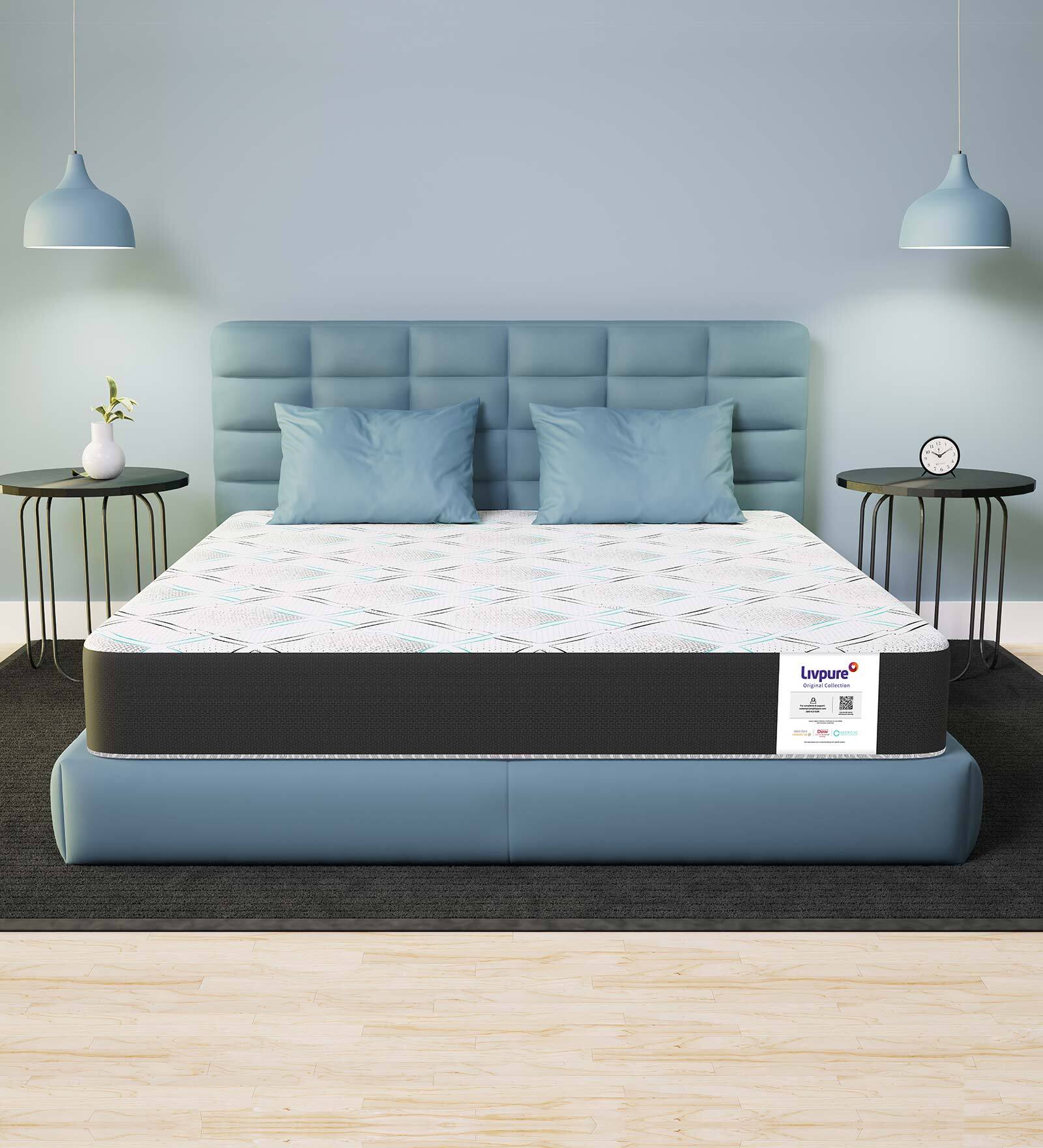 Buy Ortho CurvX HR & Memory Foam 6 Inch Mattress With Curved Foam In ...