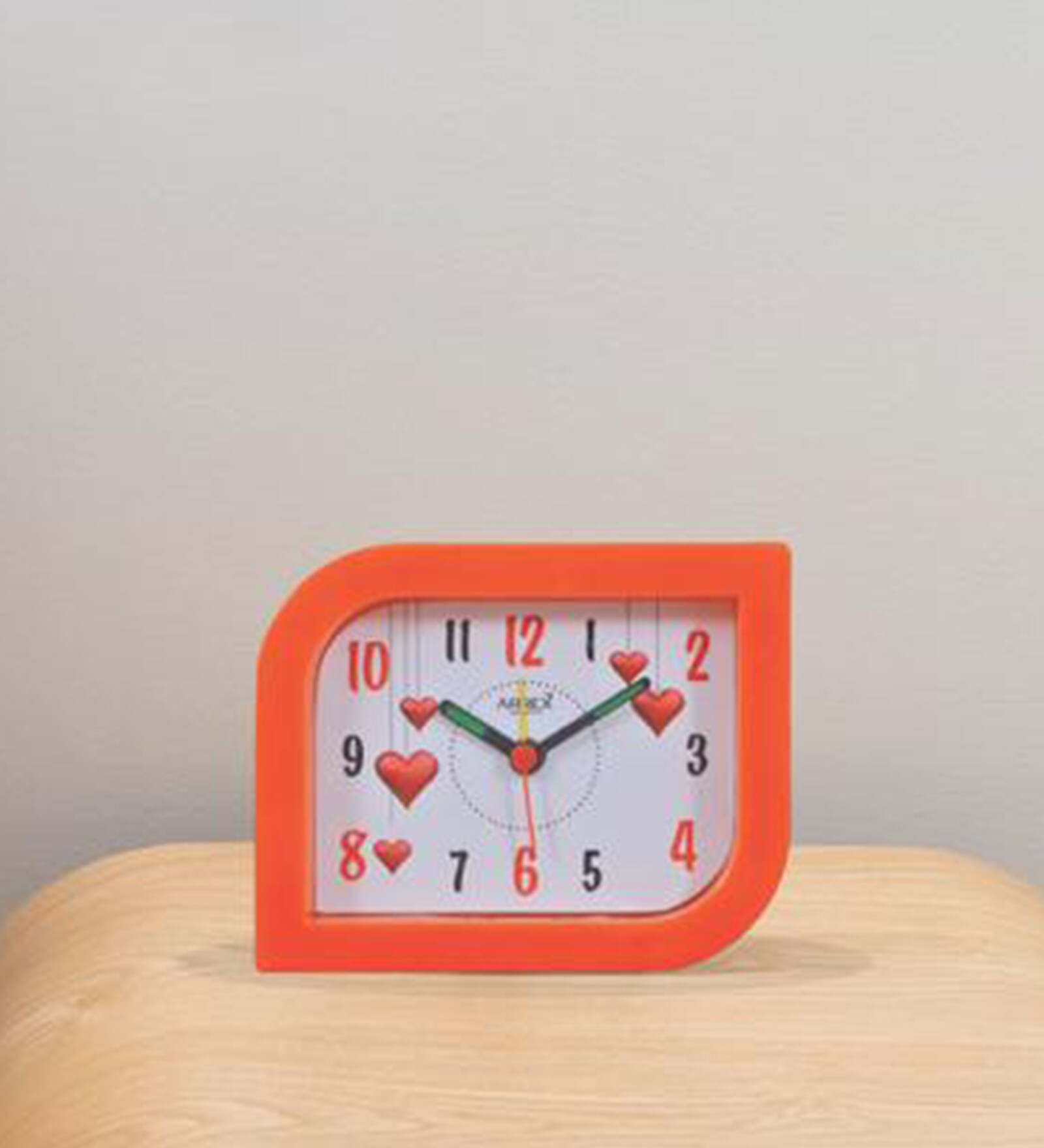 Buy Cute Analog Alarm Table Clock in Orange by Arrex at 57% OFF by ...