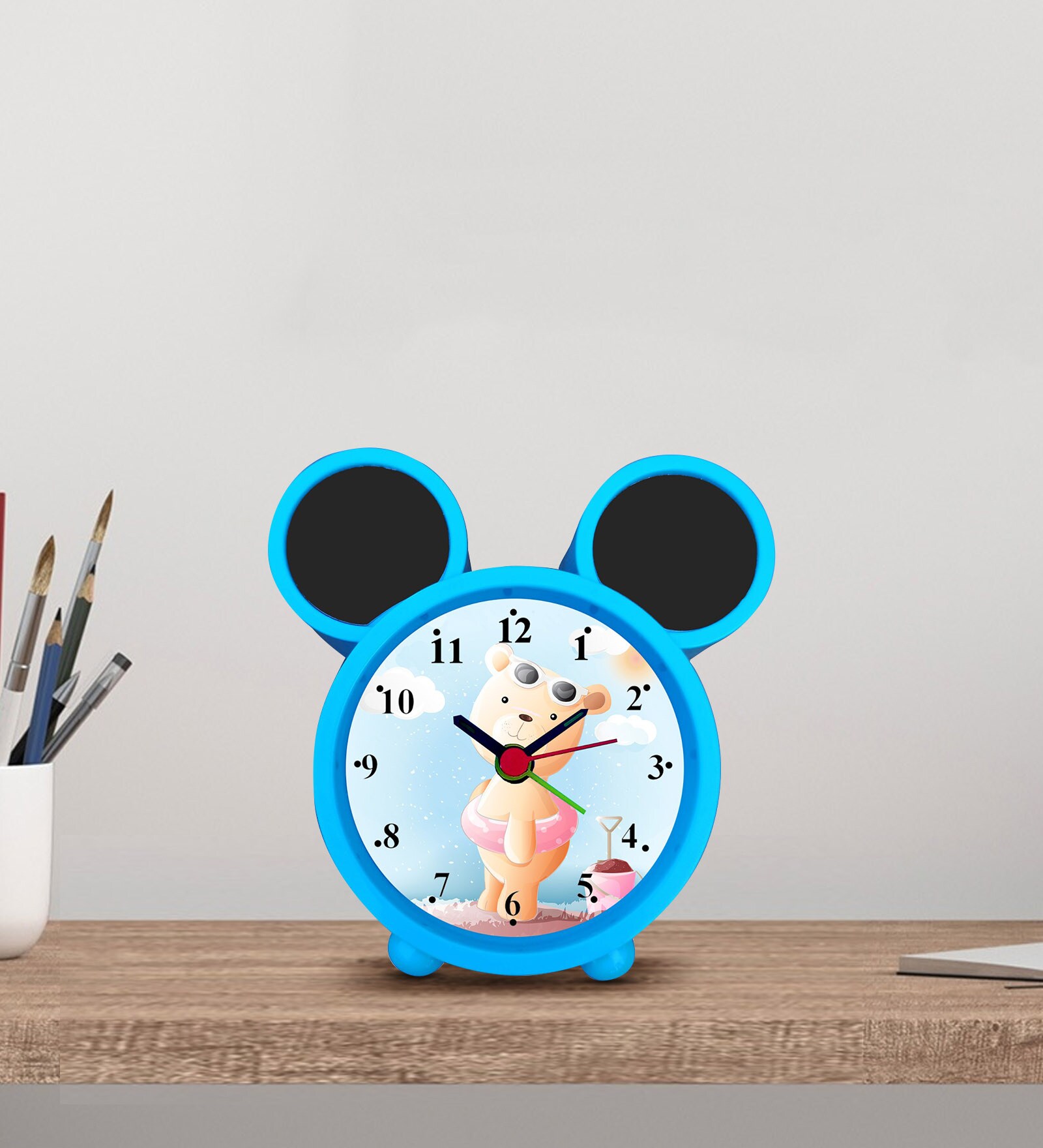 Buy Cute Cartoon Bear Alarm Table Clock by WENS at 34% OFF by Wens ...