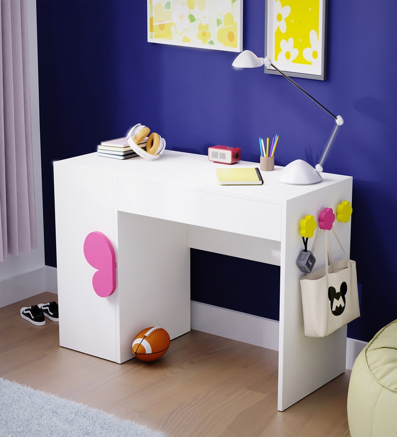 Buy Curious Koala Kids Study Table in Pink Colour by Ditto by Boingg ...