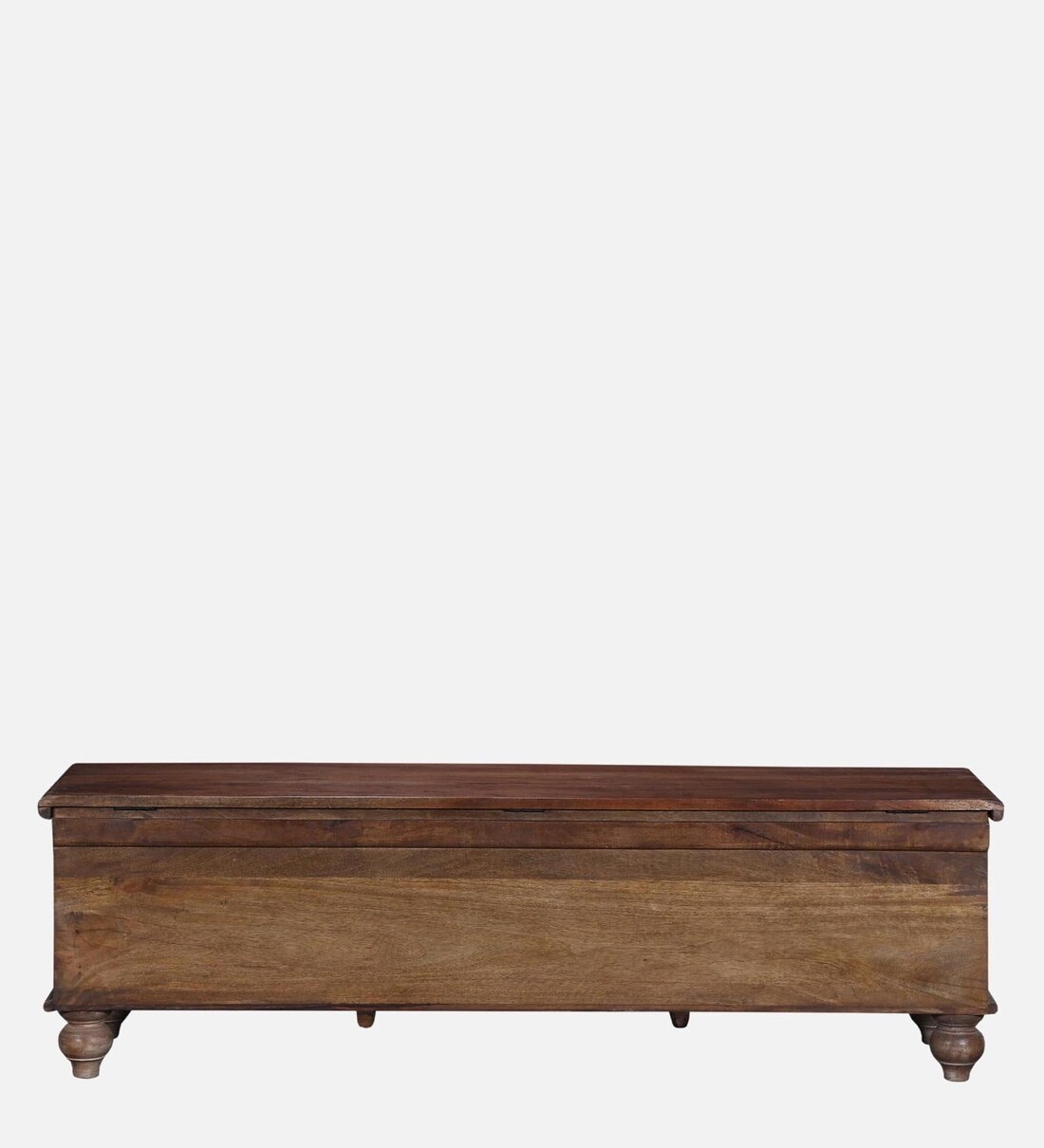 Buy Damion Solid Wood Linen Trunk in Distress Finish by Bohemiana ...