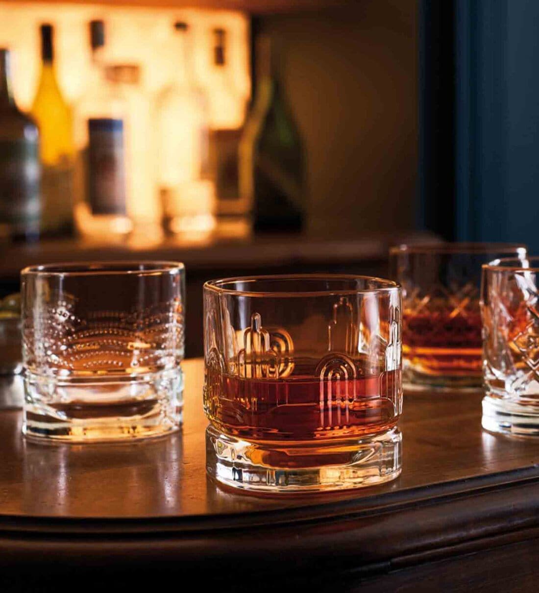 Buy Dandy Transparent Glass ( Set of 4 ) Whisky Glass at 100% OFF by La ...