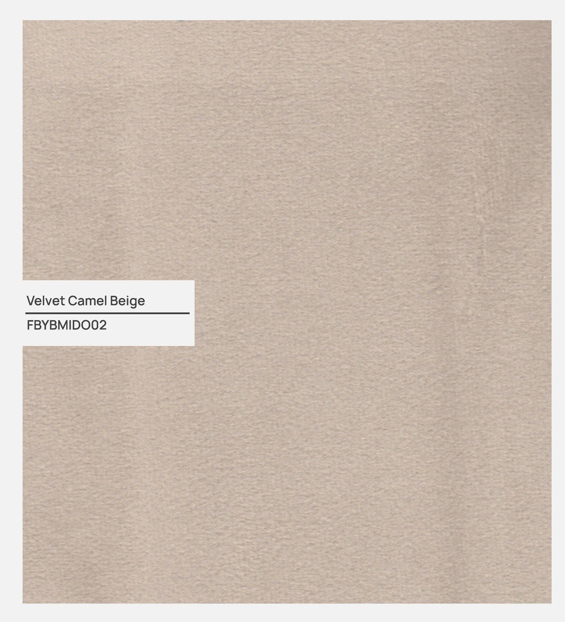 Buy Daroo Velvet 1 Seater Sofa in Camel Beige Colour by Febonic Online ...