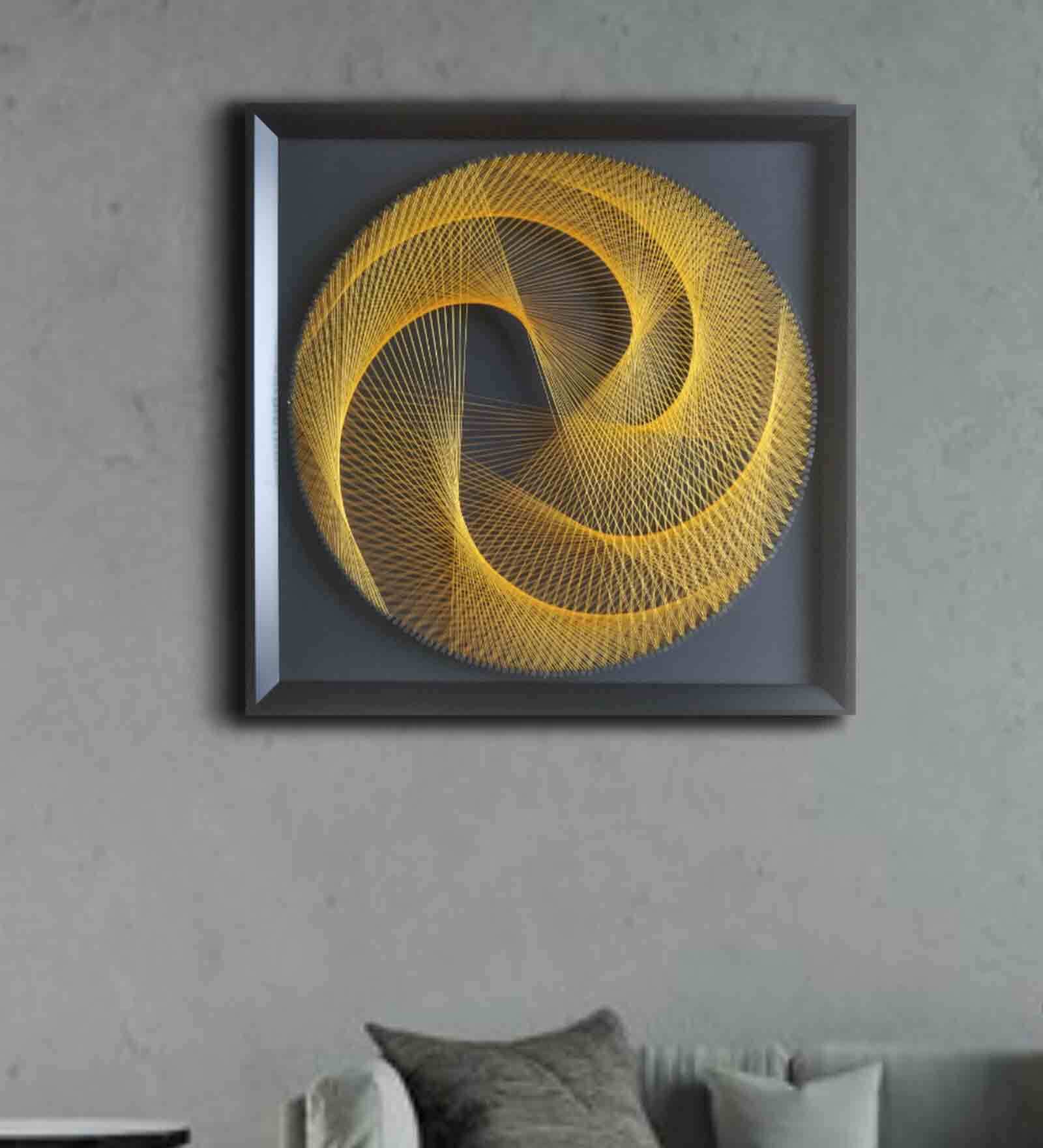 Buy Daijo Yellow Hand Woven Wall Hanging at 24% OFF by Archelix Studio ...