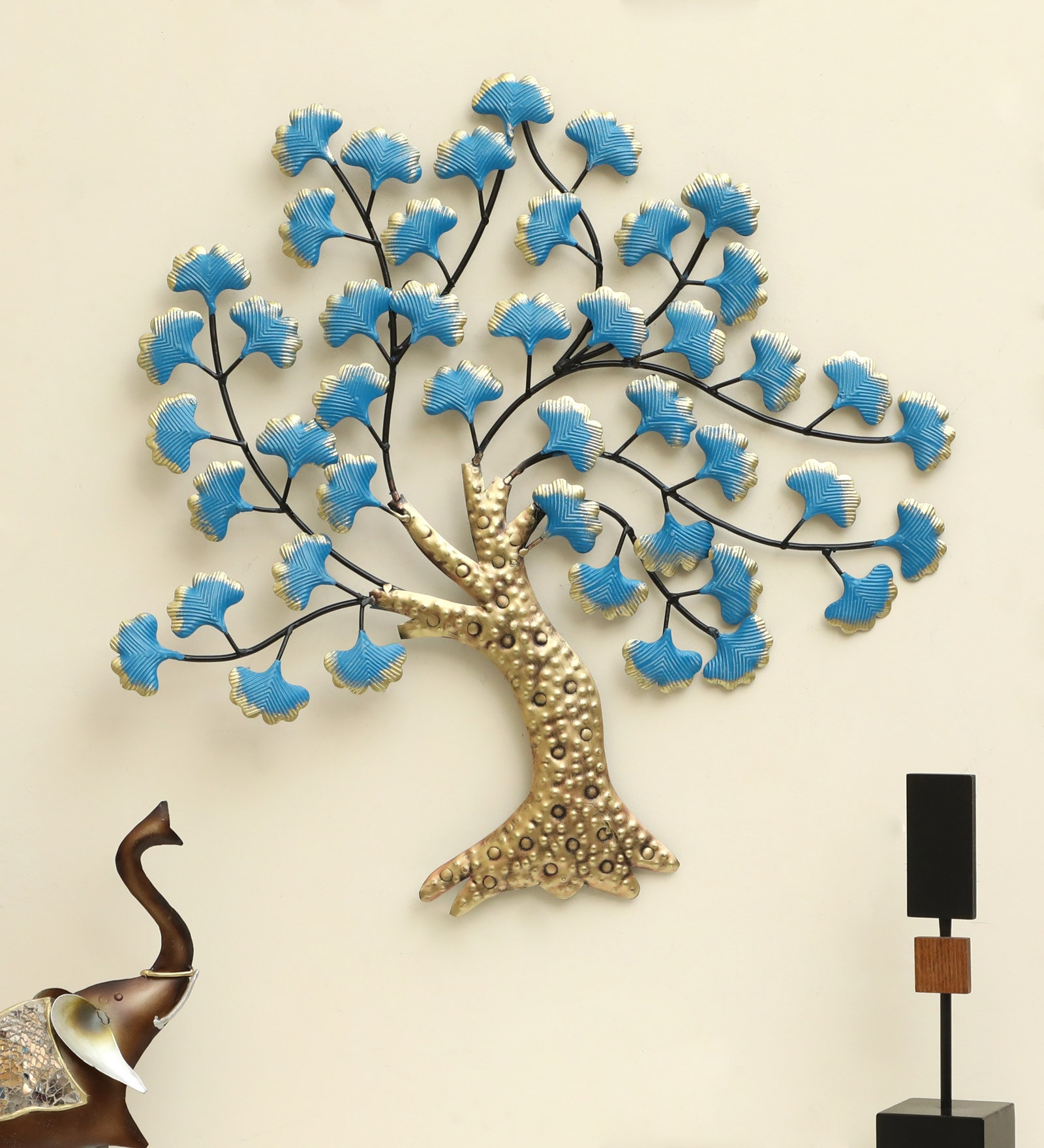 Buy Iron Dara Tree Multicolour Floral Wall Art at 24% OFF by Vedas ...