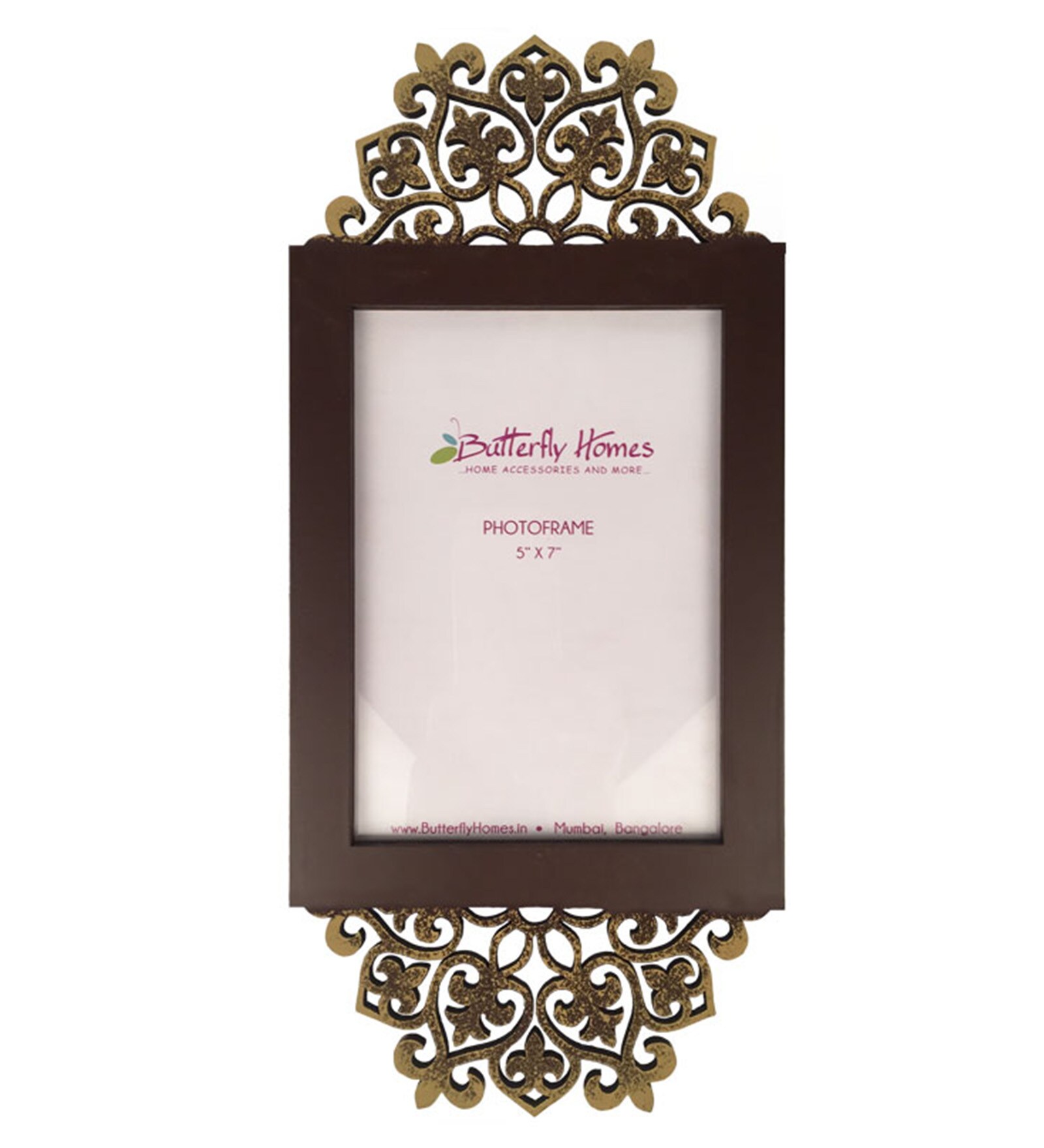 Buy Dark Brown Wood 13 x 6 x 0.75 Inch Inch Single Photo Frame by ...