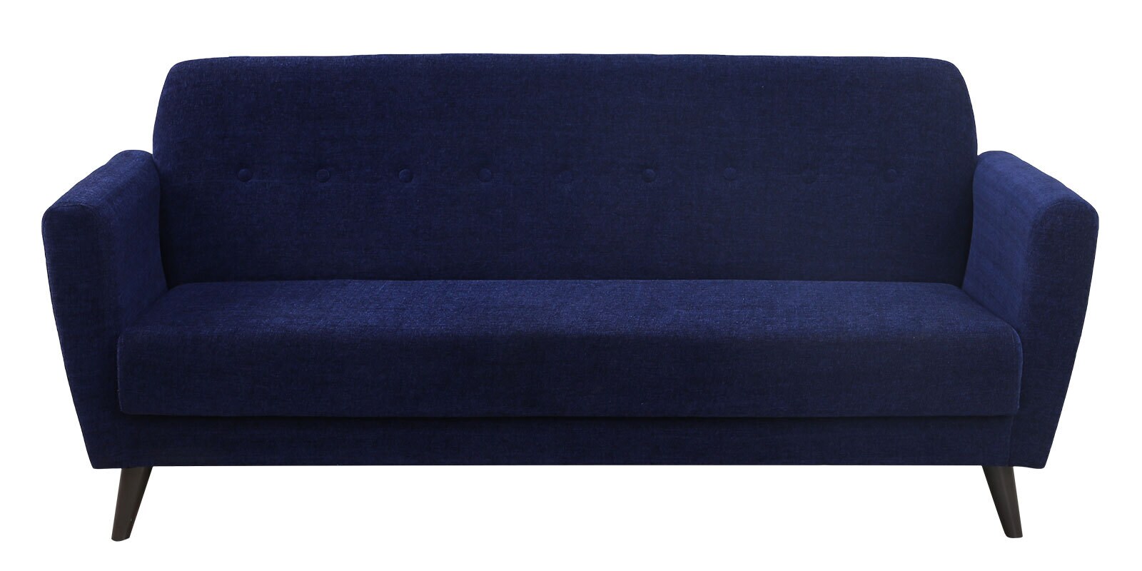Buy Trofa Fabric 3 Seater Sofa In Blue Colour at 57% OFF by Mintwud ...