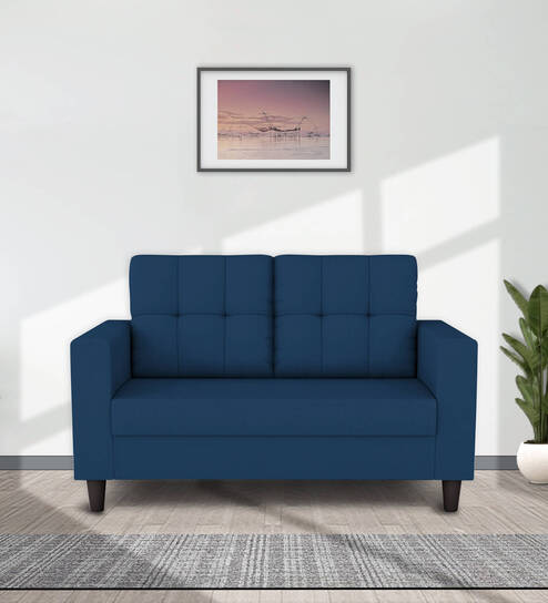Blue 2 Seater Sofas Online @Upto 70% OFF | Pepperfry