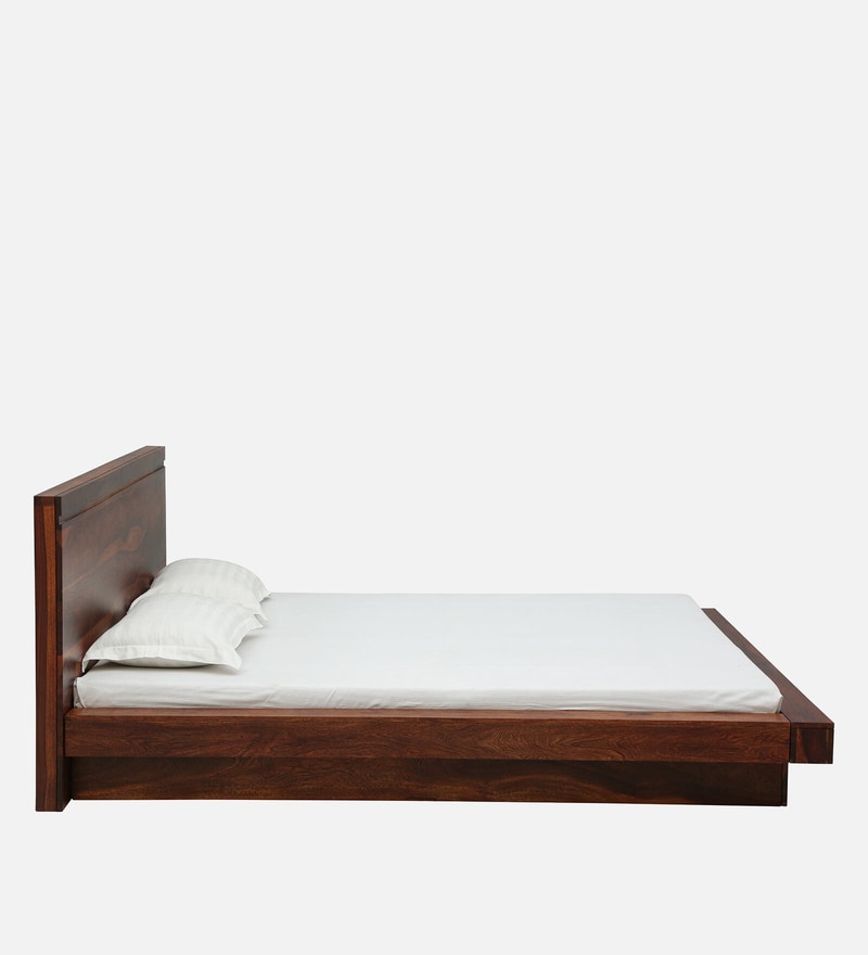 Buy Cordoba Sheesham Wood King Size Bed In Honey Oak Finish Online ...