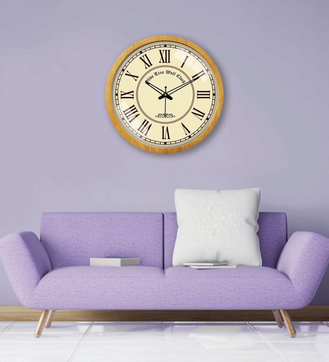 Buy Weston Cream Engineered Wood Wall Clock at 25% OFF by Olive Tree ...