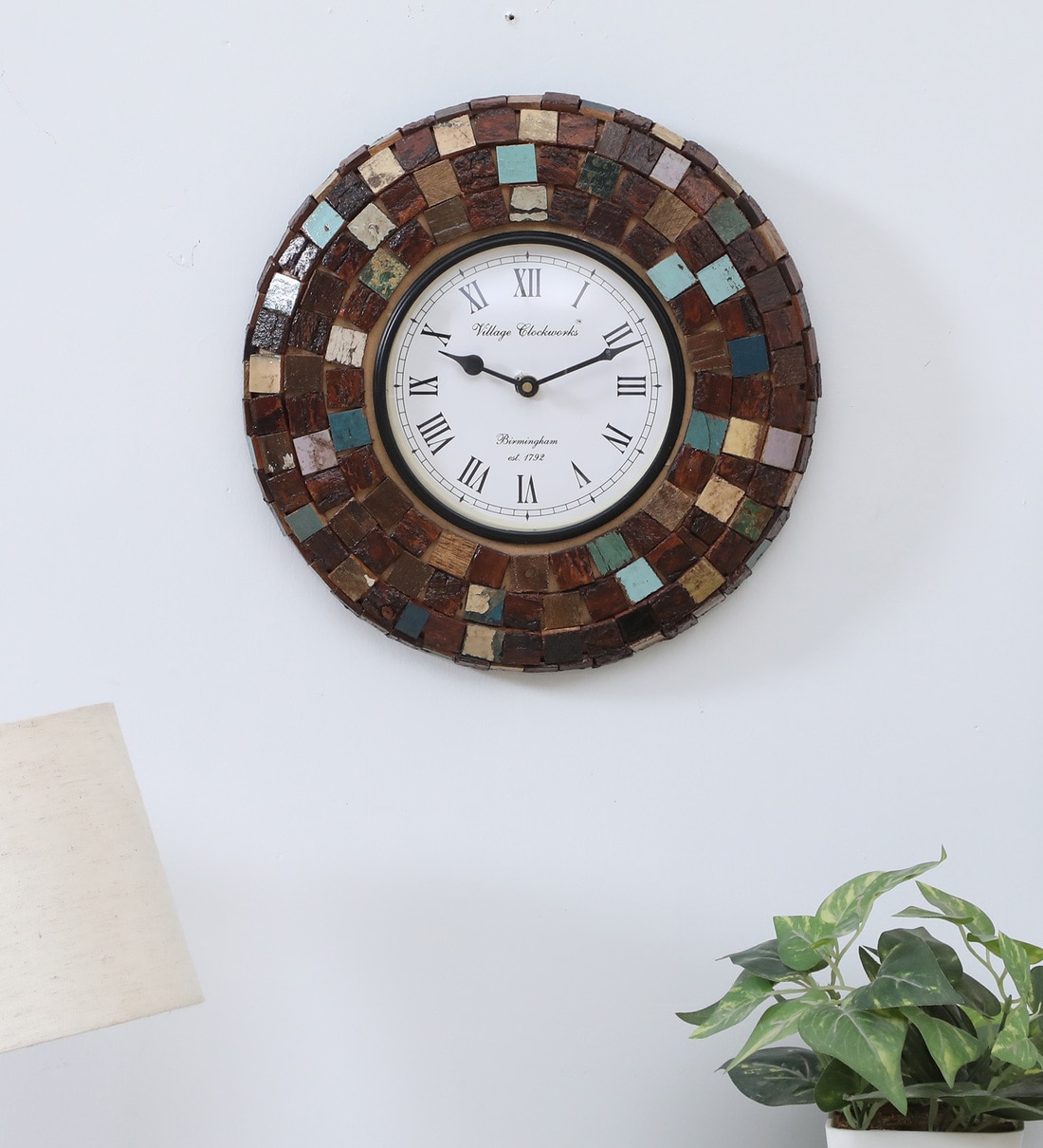 Buy Decorative Round 6 inch Traditional Wall Clock at 15% OFF by Ujjwal ...