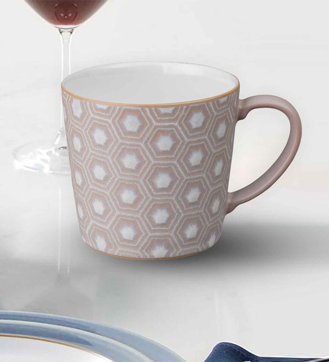 Buy Denby Impression Pink 400Ml Stoneware Coffee Mug at 50% OFF by ...