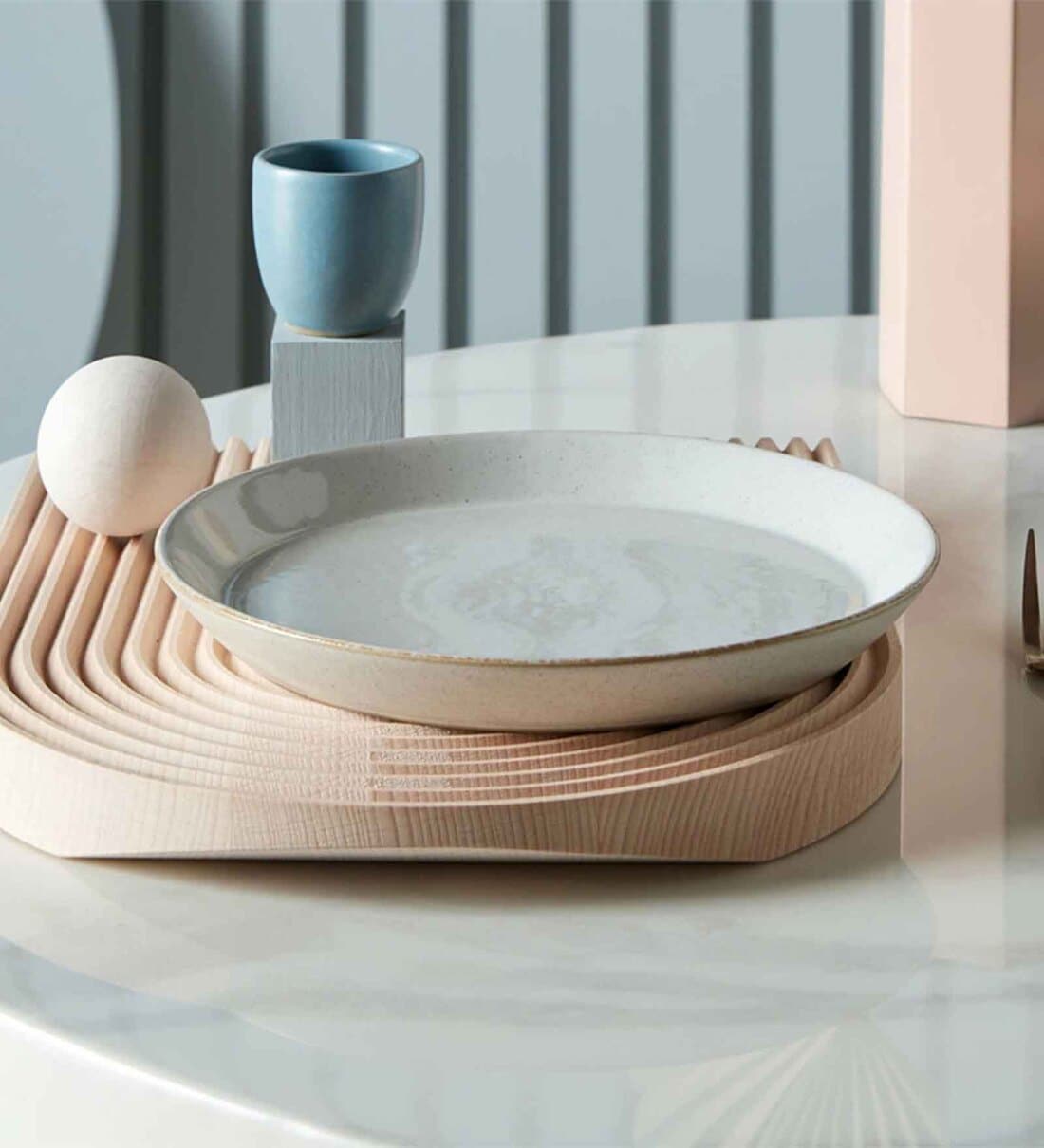 Buy Denby Impression Cream Stoneware 1 Pc Dinner Plate at 11% OFF by ...