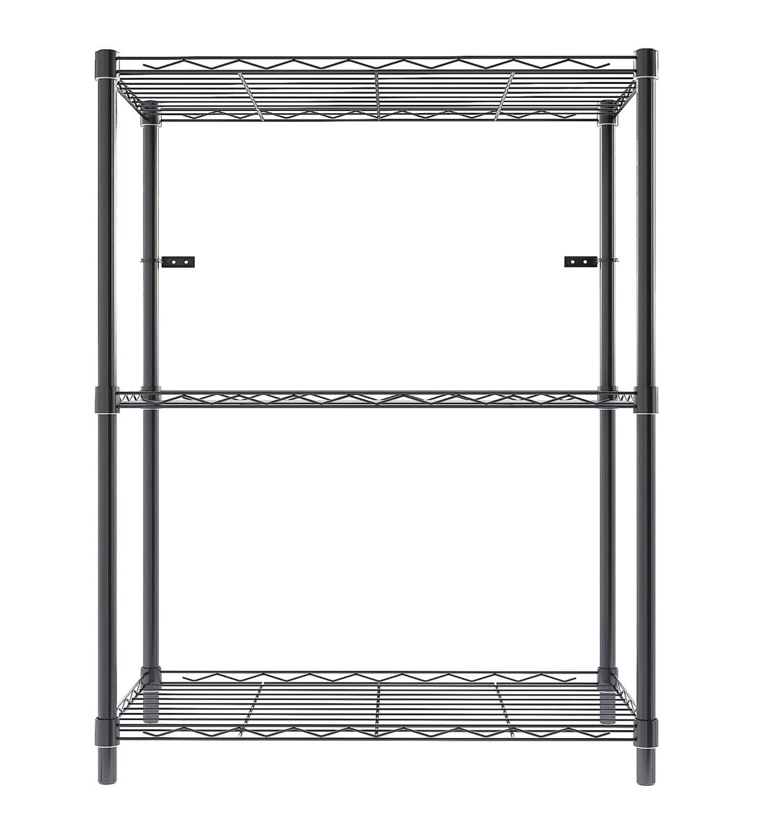 Buy Denham 3 Shelf Metal Kitchen Racks Black Colour by Tunehome Online ...