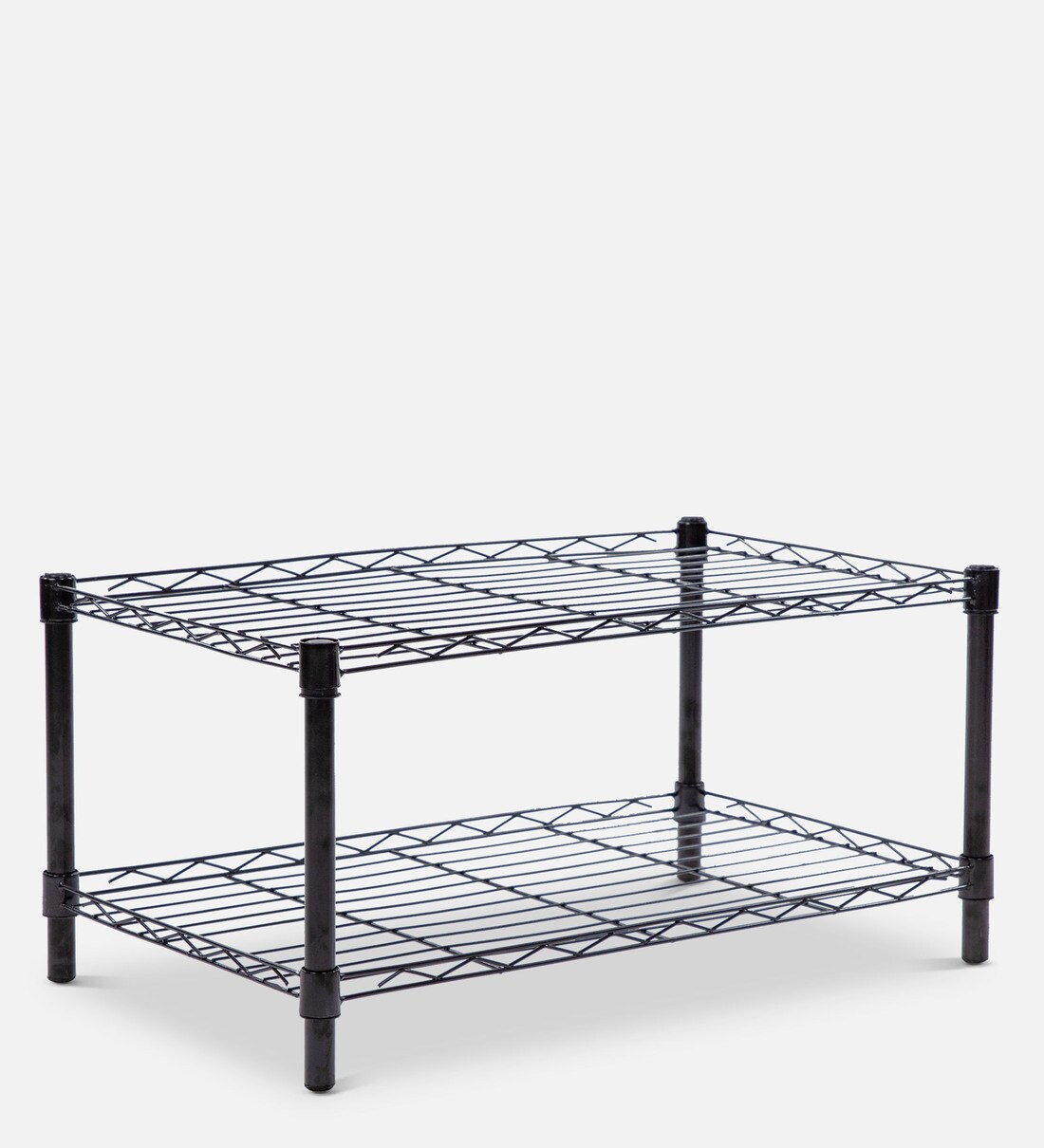 Buy Denham Kitchen Metal Racks Basic Without Oven Space In Black Colour ...