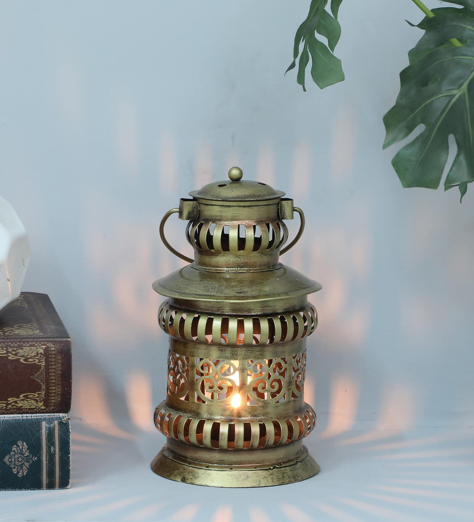 Buy Decorative Laltin Gold Metal Hanging Tea Light Holder at 28% OFF by ...