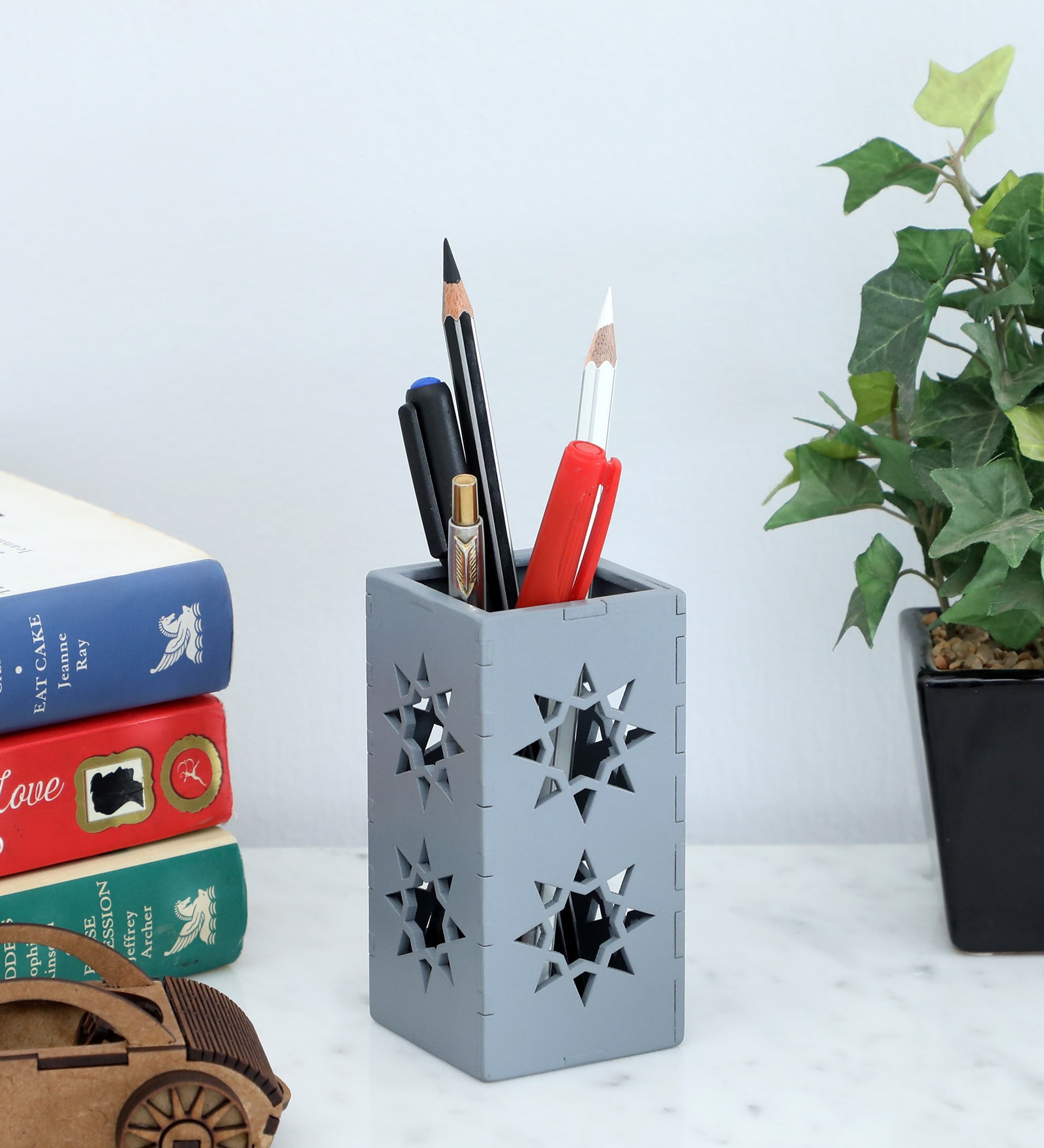 Buy Decorative MDF Pen Stands at 55% OFF by SHRIBALAJIARTS | Pepperfry