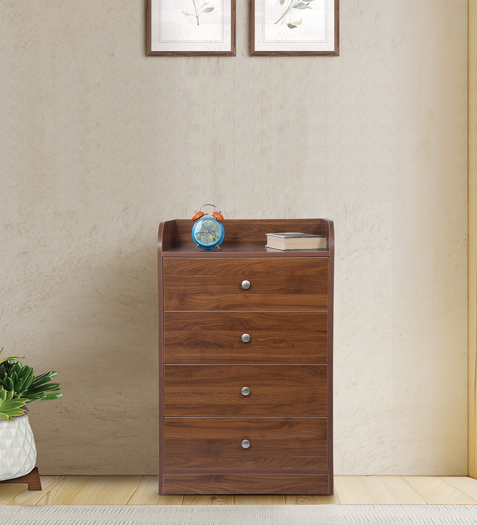 Buy Den Chest Of Drawers In Columbian Walnut Finish at 53% OFF by ...