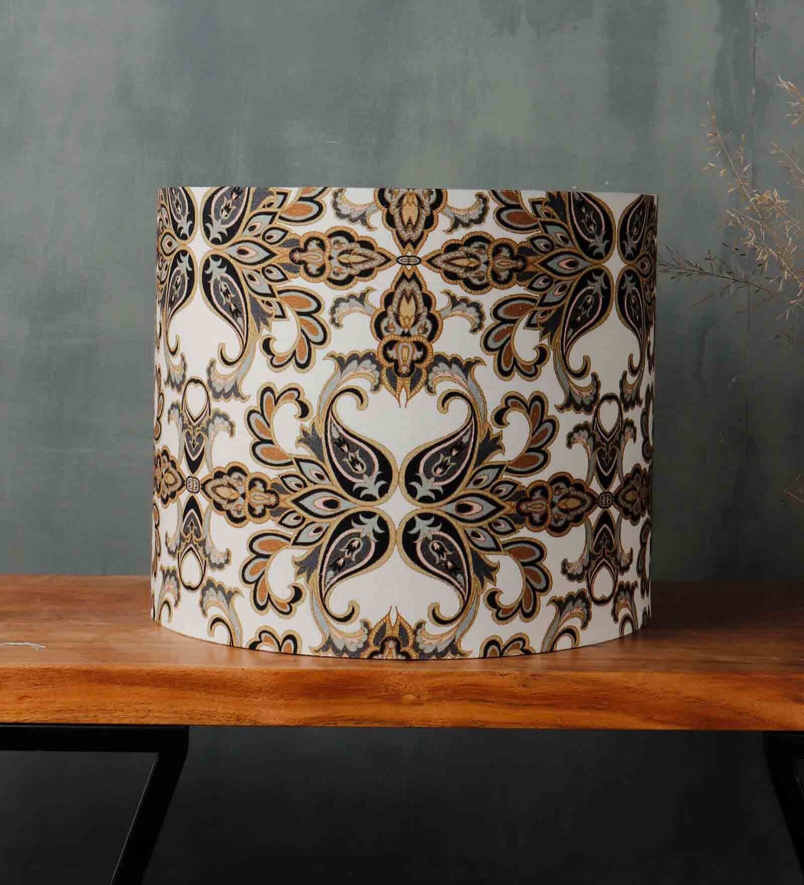 Buy Inspired Brown Cotton Printed Lampshade at 29% OFF by Grated Ginger ...