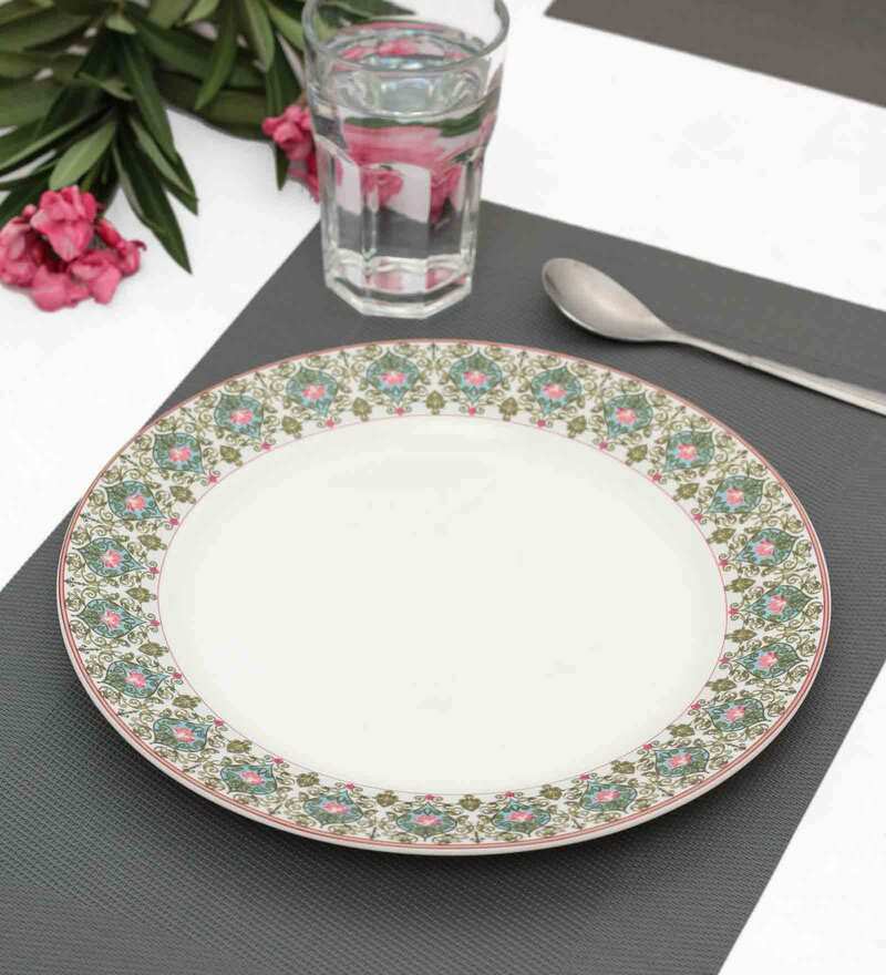 Buy Designer Ceramic Dinner Plate by India Circus Online - Dinner ...