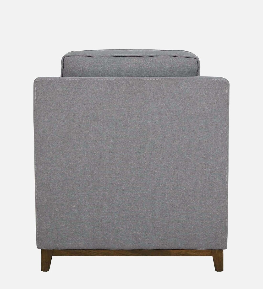 Buy Diego Fabric 1 Seater Sofa In Ash Grey Colour By Woodsworth Online ...