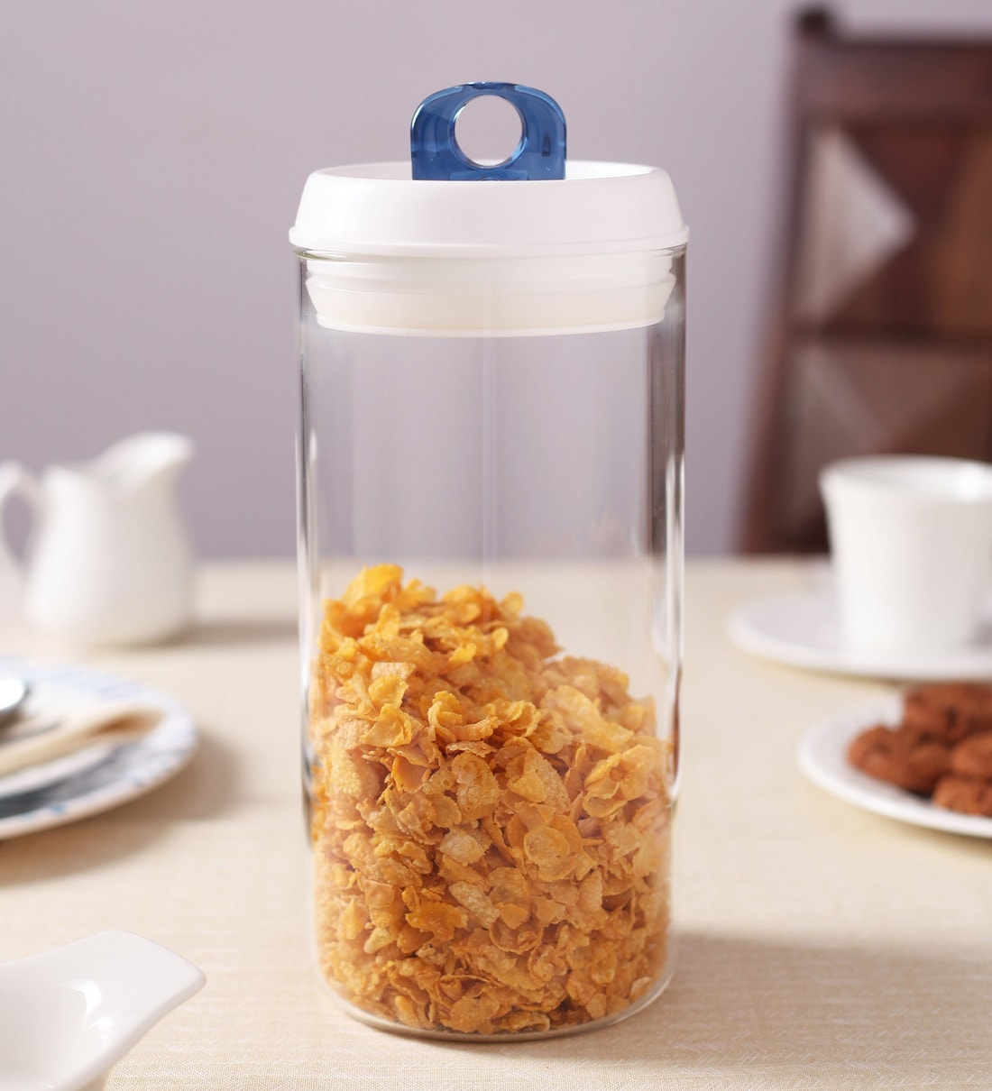 Buy Diva Blue 1800ml Jar by Roxx Online - Glass Jars - Kitchen ...