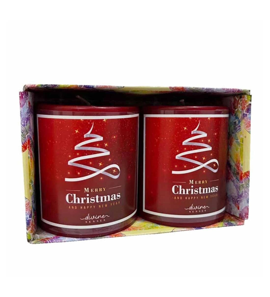 Buy Merry Christmas Candle | Set of 2 | 60 Hours Online - Scented ...