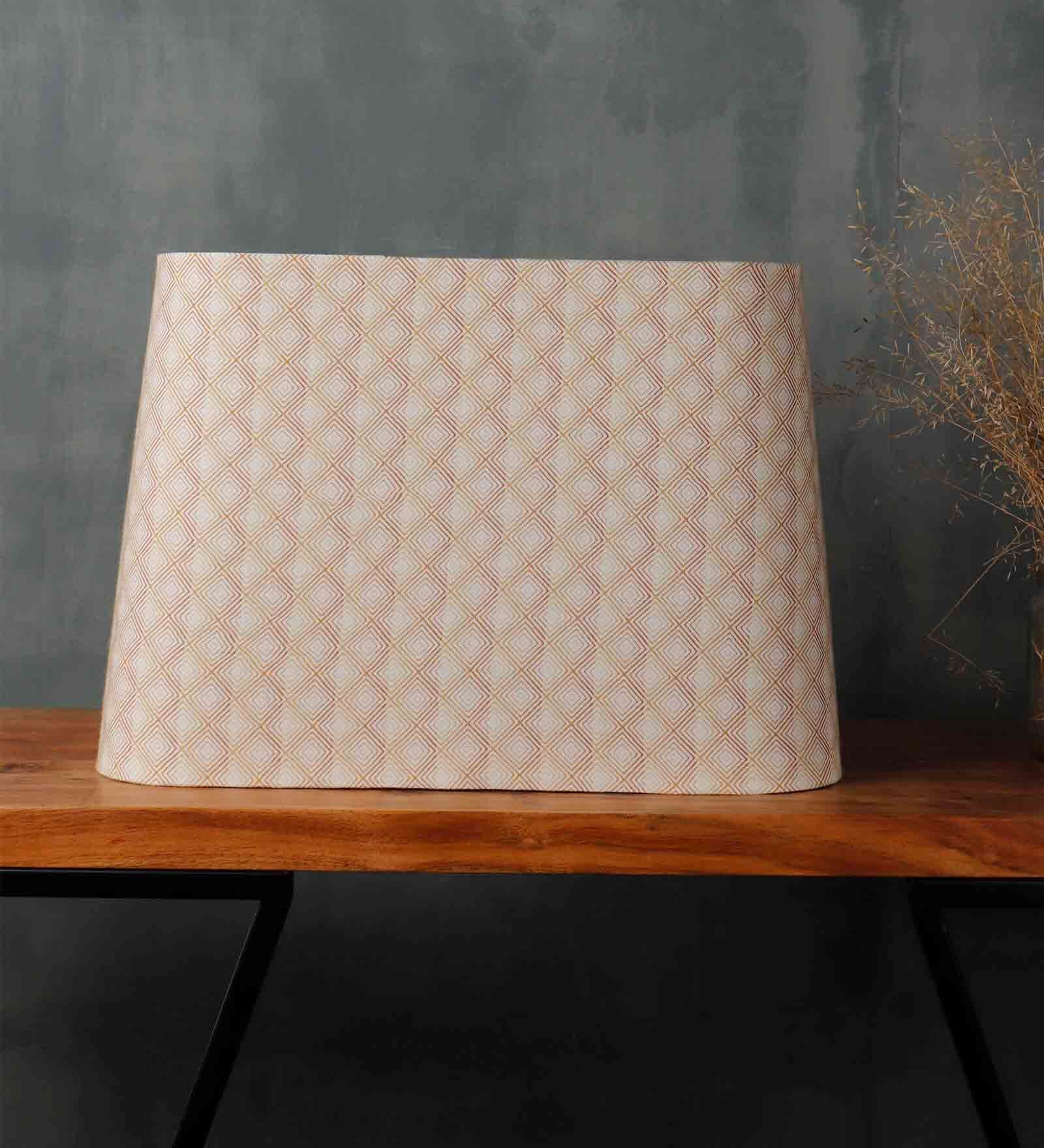 Buy Diamond Print Frustum Trapezium Lampshade at 37% OFF by Grated ...