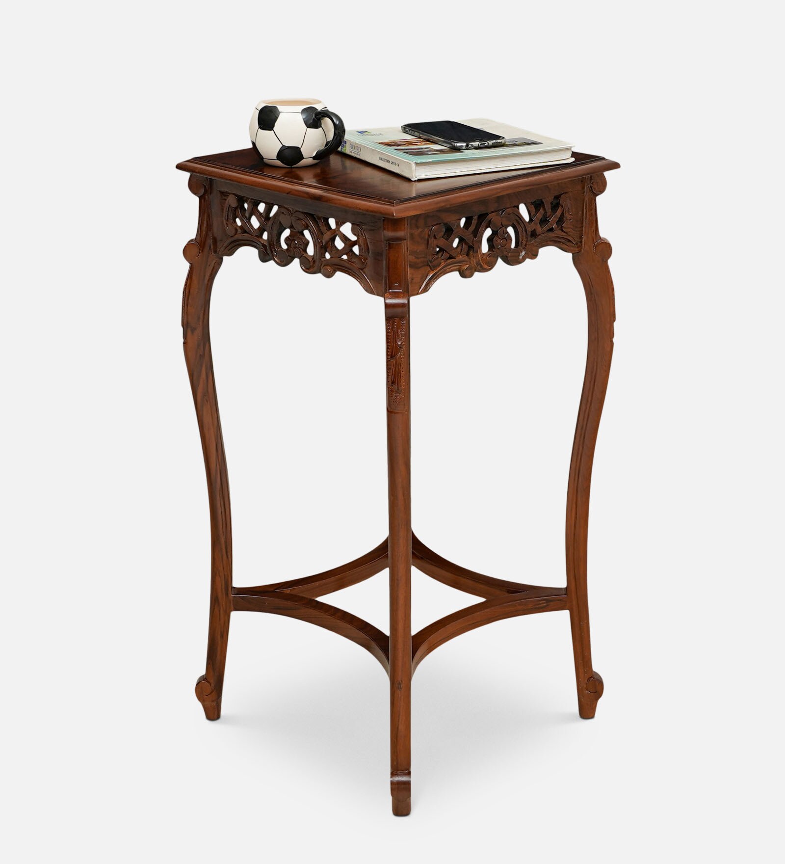 Buy Diego End Table in Antique Walnut Finish at 43% OFF by Hansa Palace ...