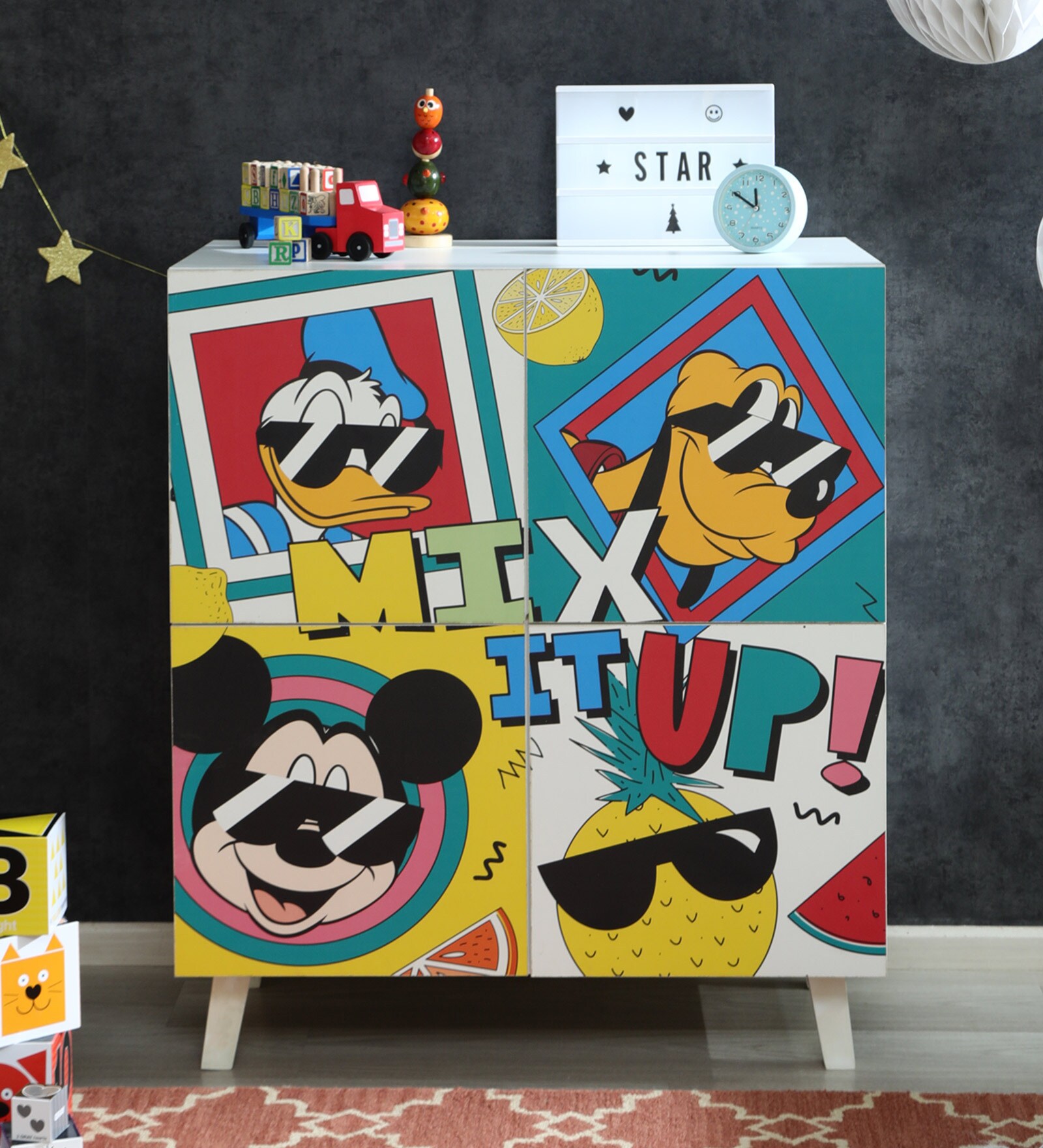 Buy Disney Mickey Mouse and Friends Storage Cabinet at 4% OFF by ...