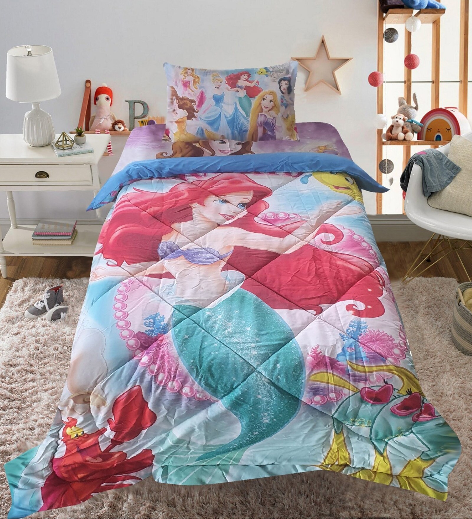 Buy Disney Princess Comforter Set in Multicolour by Cot & Candy at 20% ...