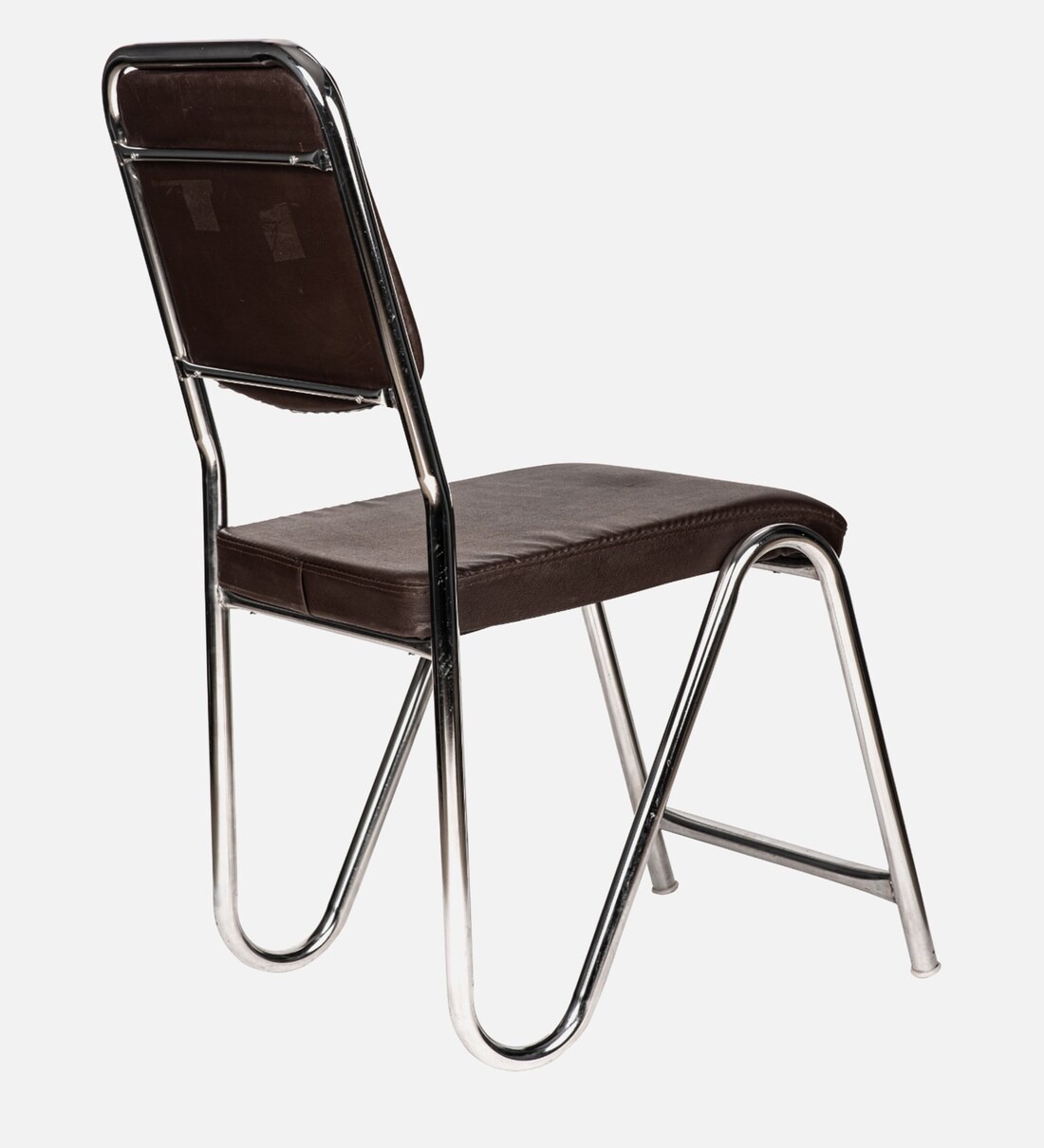 Buy Donald Leatherette Guest Chair in Brown Colour by Tealkart Online ...