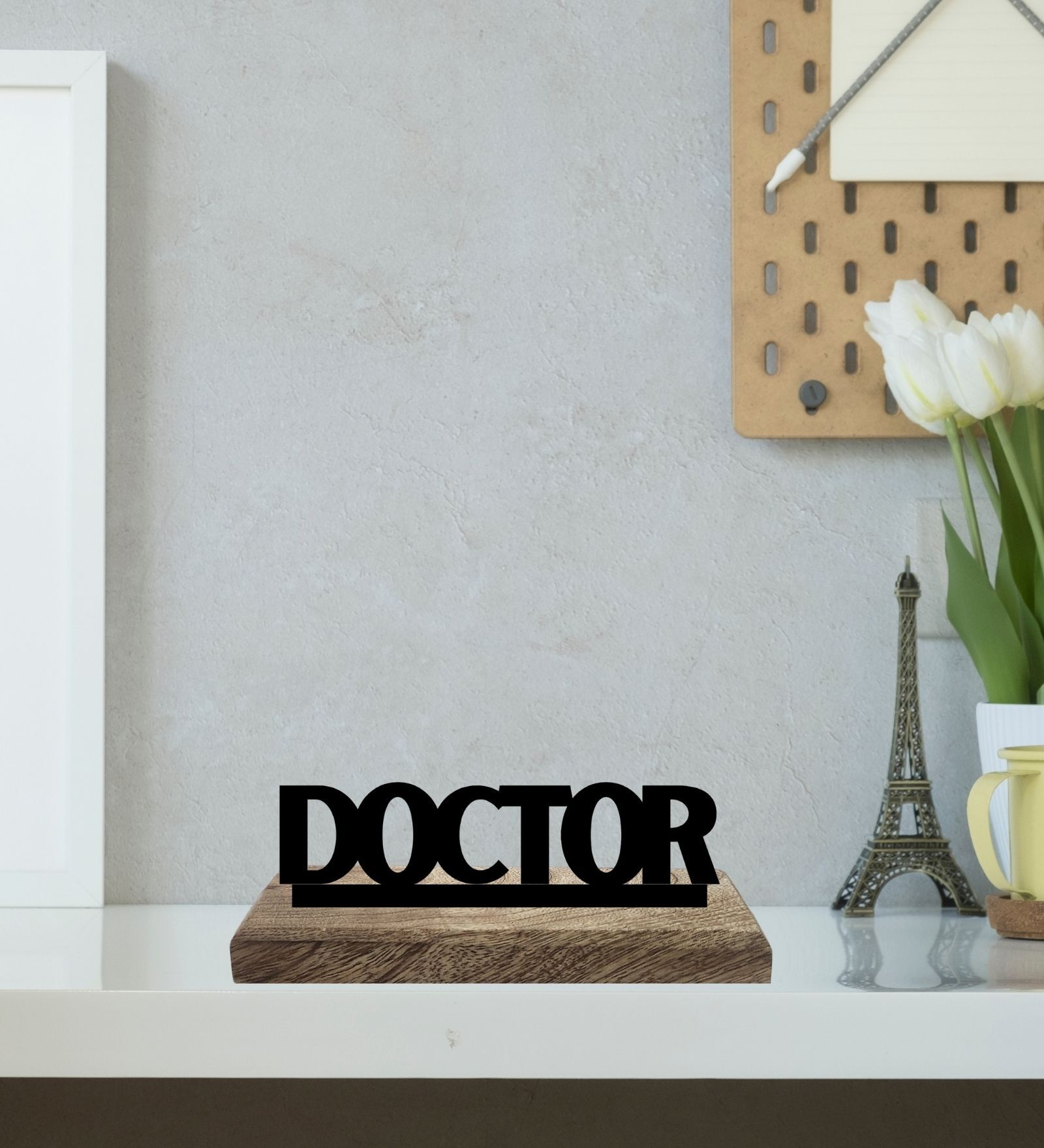 Buy Doctor Black Mango Wood & Iron Showpiece at 38% OFF by Elysian ...