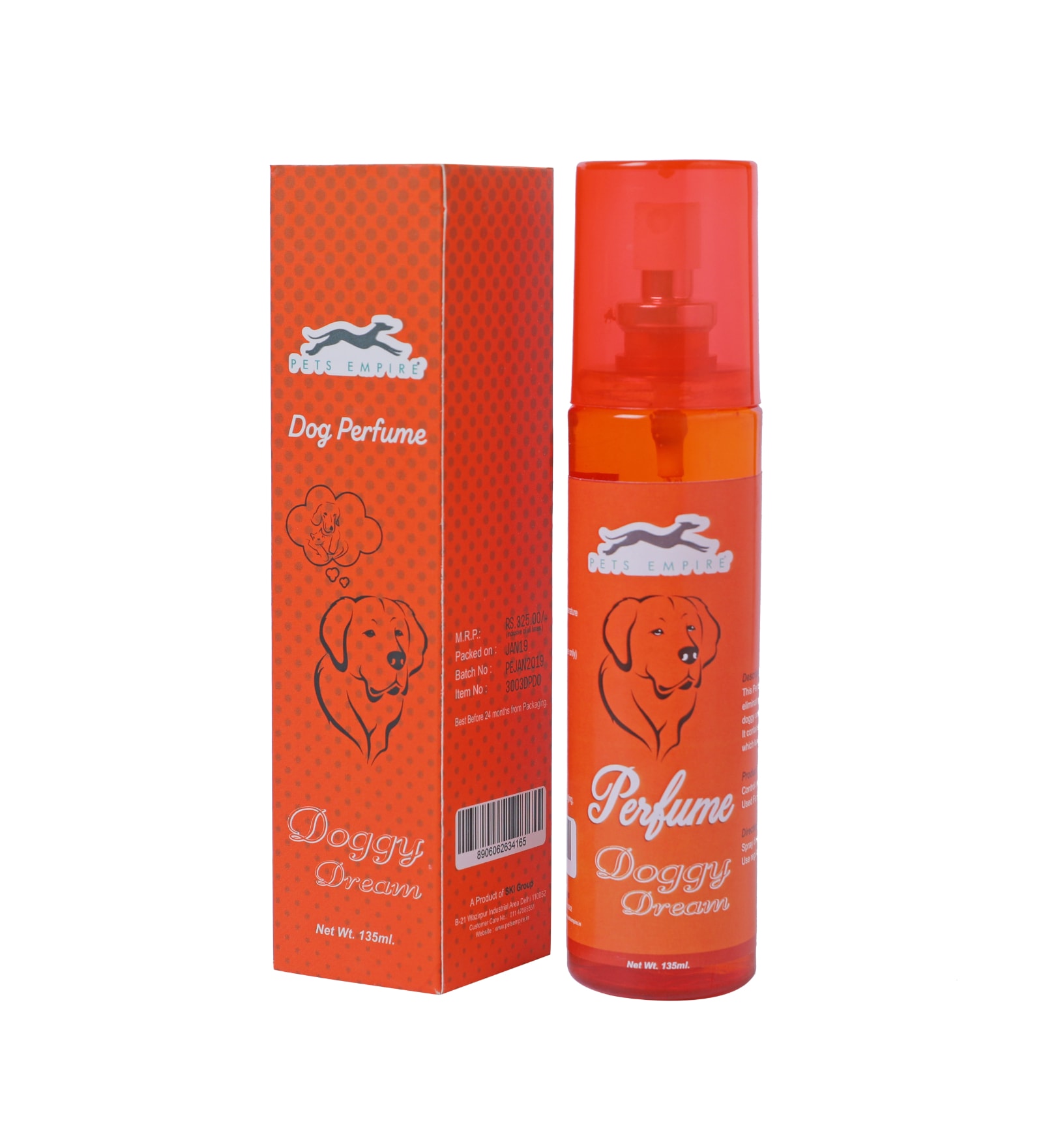 Buy Doggy Dreams 135ml Dog Pet Perfume at 14% OFF by Pets Empire ...