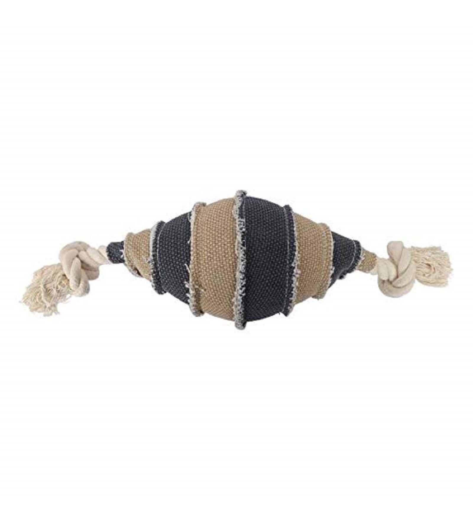 Buy Dogo Stripe Blue & Cream Fabric Dog Toy at 26% OFF by Emily Pets ...