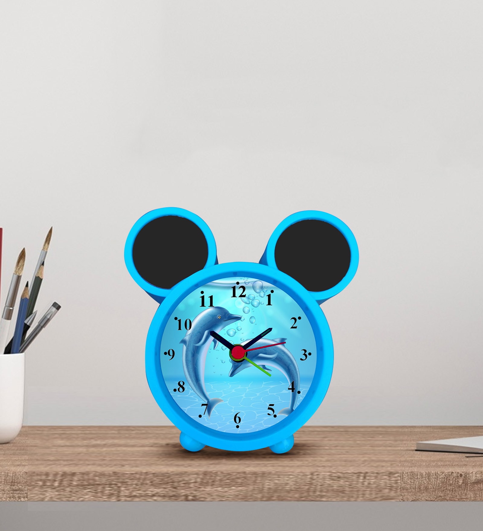 Buy Dolphin Alarm Table Clock by WENS at 34% OFF by Wens | Pepperfry