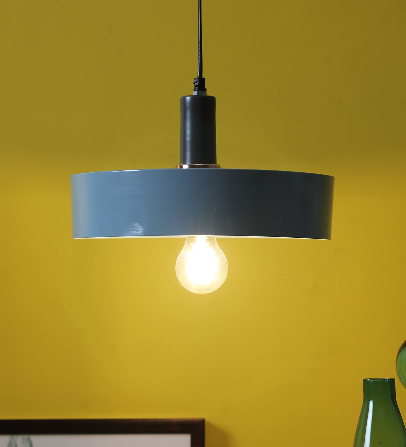 Buy Malisa Donte Grey Metal Hanging Light at 25% OFF by Casacraft from ...