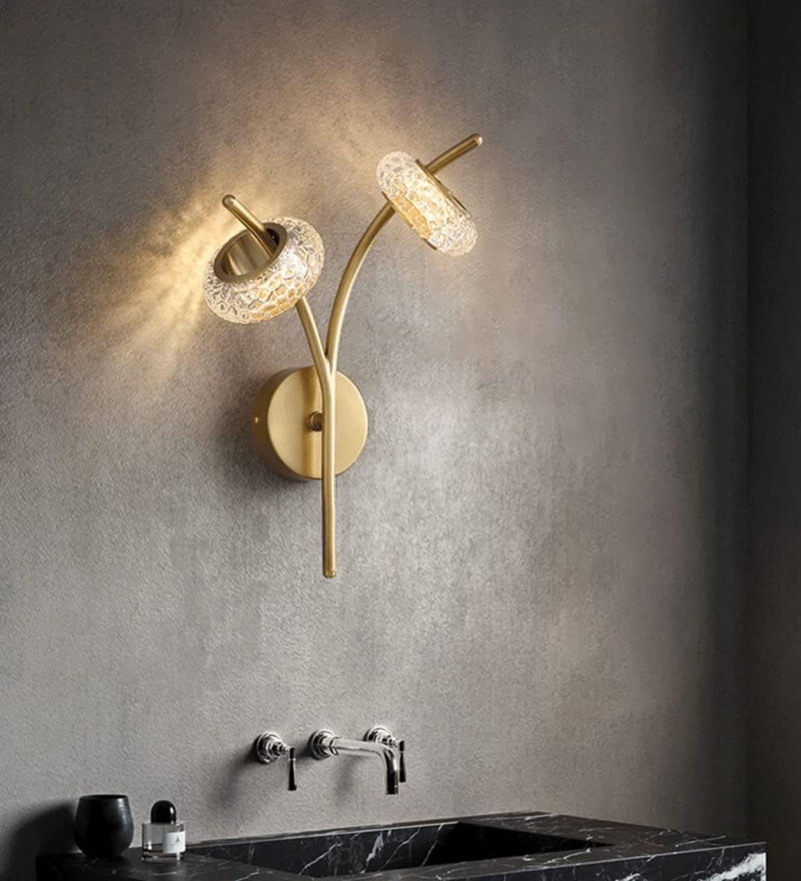 Buy Double Bloom Wall Light at 41% OFF by Stello | Pepperfry