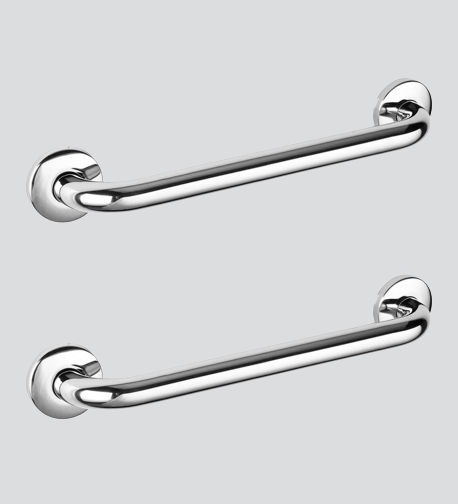Buy Doyours Glossy Stainless Steel 14.9 x 3.7 x 2.9 Inch Grab Bar Set ...