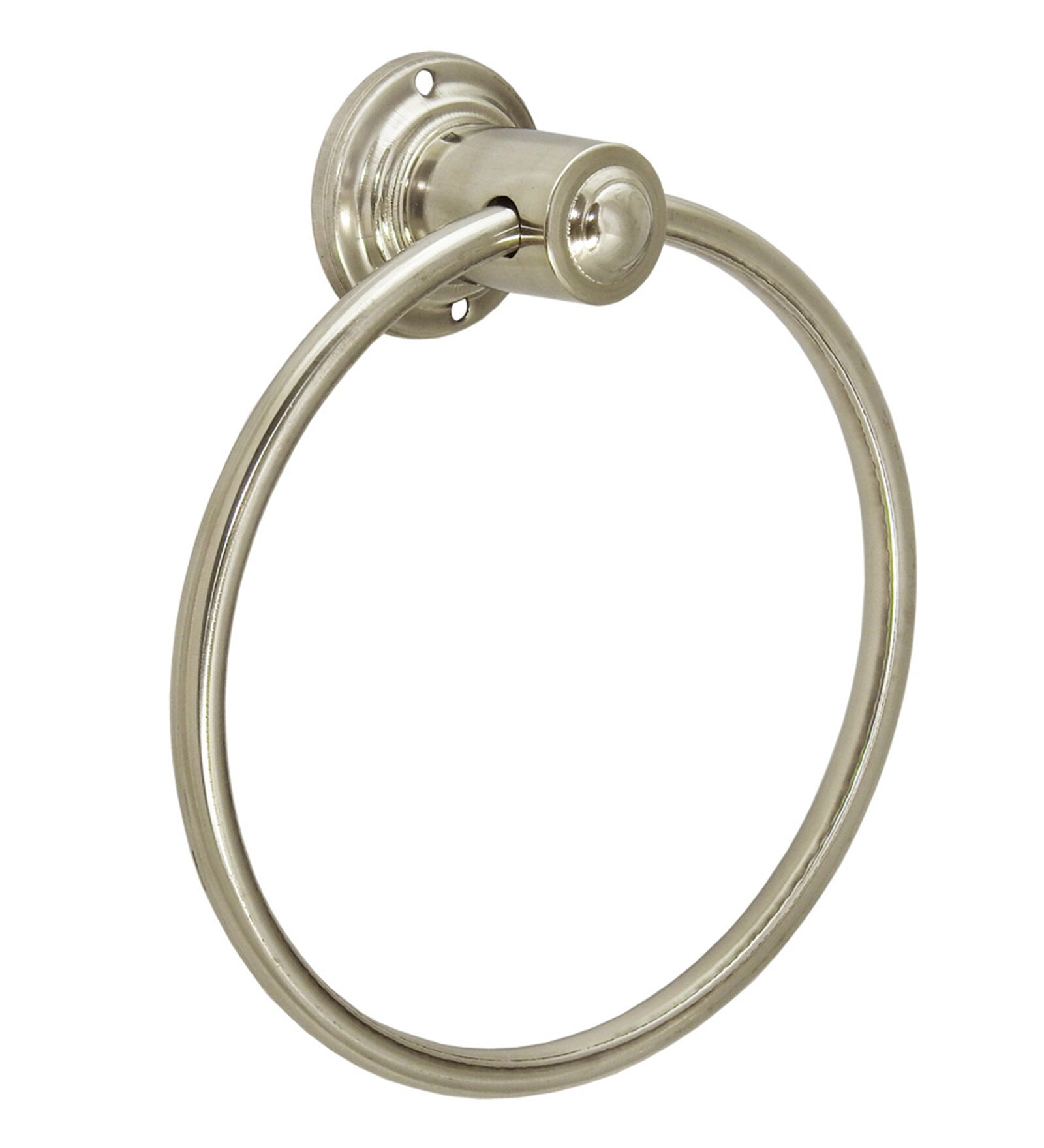 Buy Stainless Steel Silver Towel Ring With Glossy Finish (Diameter: 7 ...