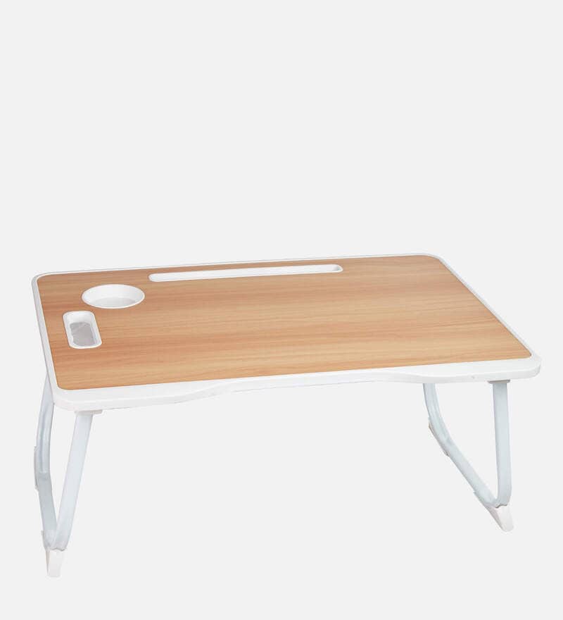 Buy Dorm Portable Table in Brown Finish by Tarkan Online - Portable ...