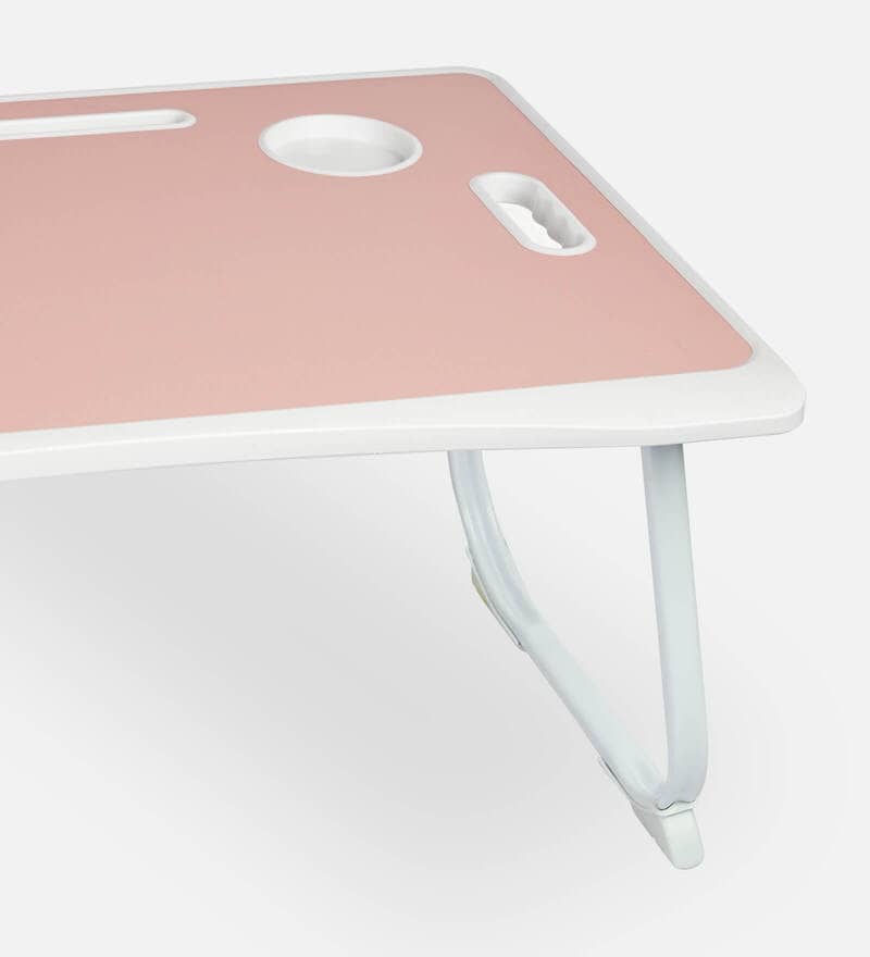 Buy Dorm Portable Table in Pink Finish by Tarkan Online - Portable ...