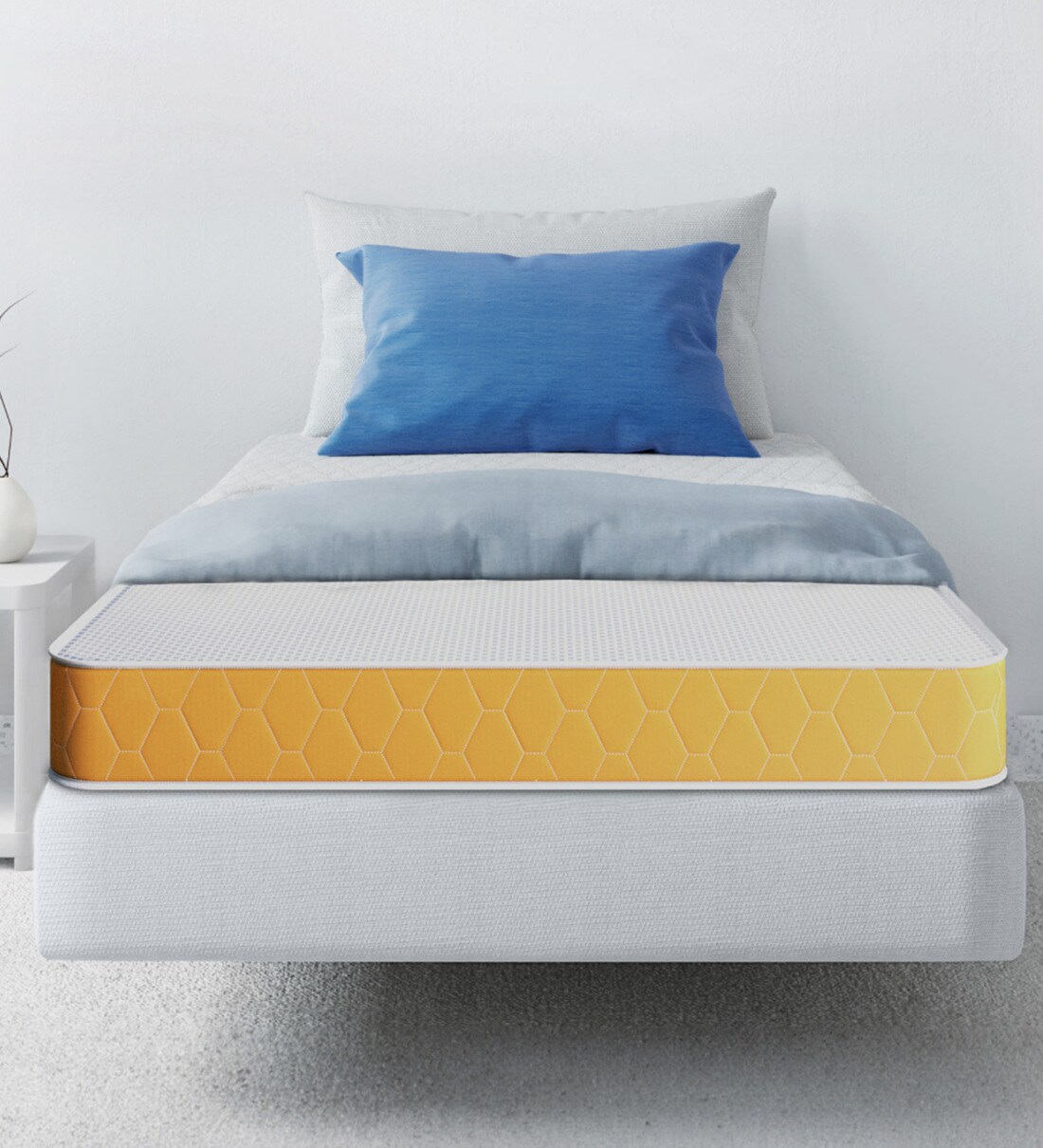 Buy Dual Comfort 6 Inch Firm & Soft Foam Mattress In Single Size at 10% ...