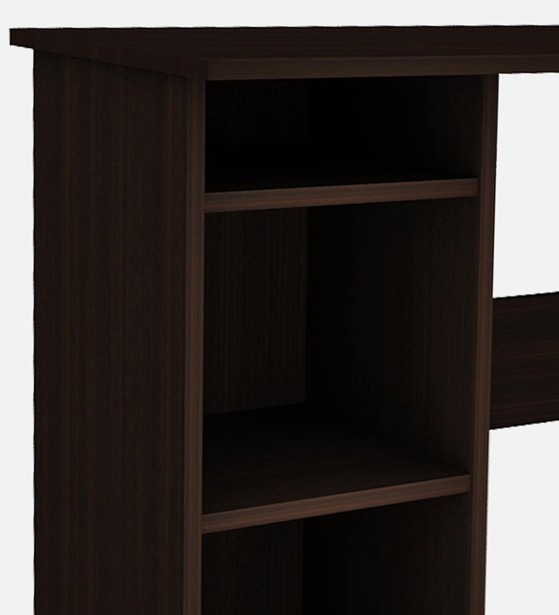 Buy Duke Writing Table in Wenge Finish by Woodbuzz Online - Modern ...