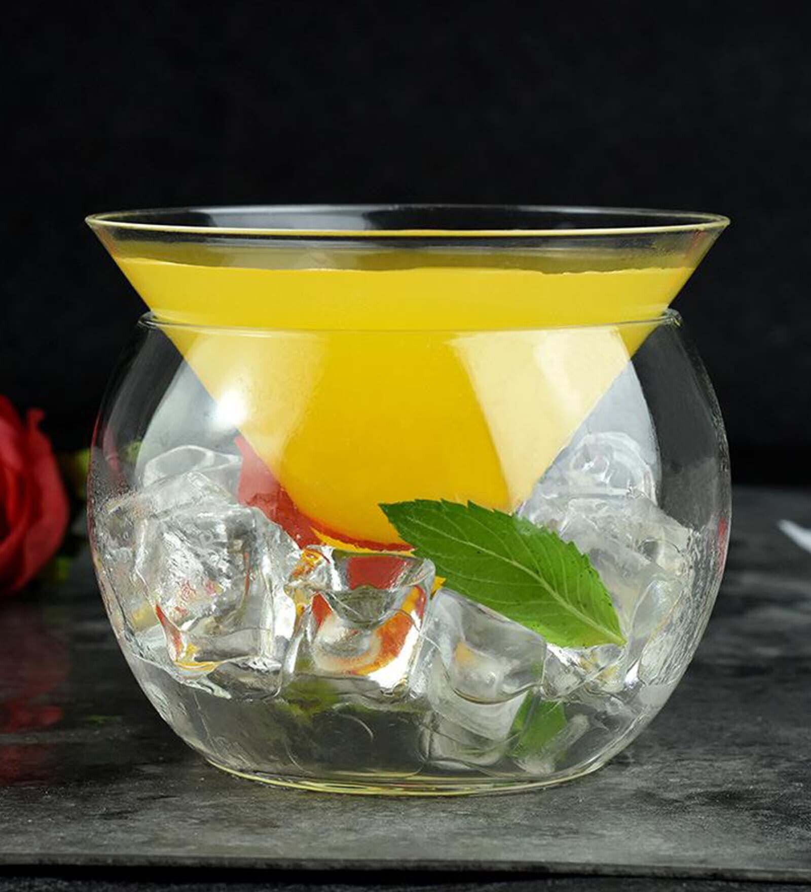 Buy Dual Martini 700ml (Set of 2) Cocktail Glass at 13% OFF by Smokey ...