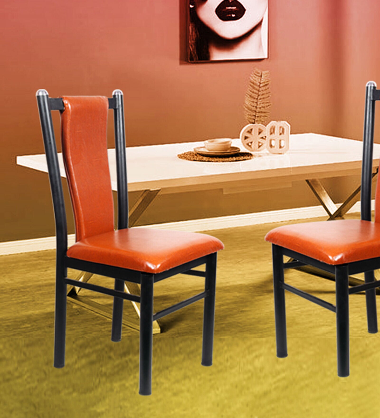 Buy Duke Dining Chair in Butterscotch Colour at 13% OFF by Rose ...